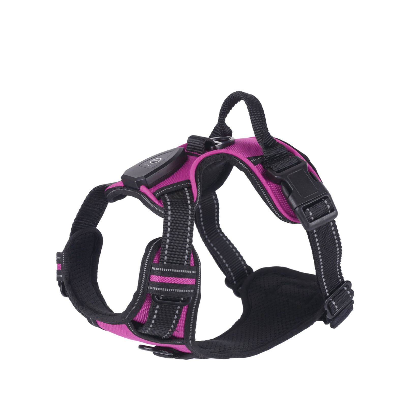 Purrfect 1 Set Luminous Pet Harness Rechargeable LED Lighted Dog ...