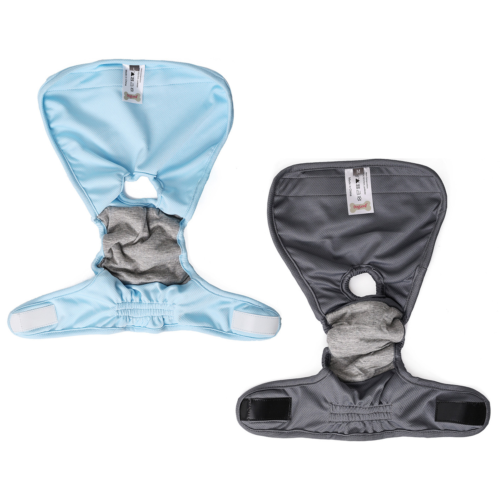 Purrfect Adjustable Pet Diaper Pants Breathable Anti-Fade Pet Puppy ...