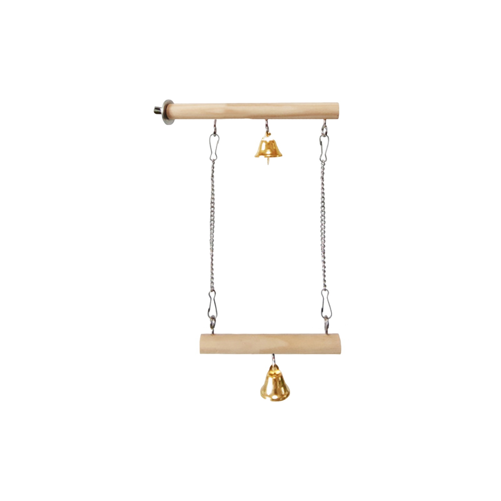 Purrfect Bird Perch Natural Wood Birds Stand Branch Parrot Climbing Toy ...