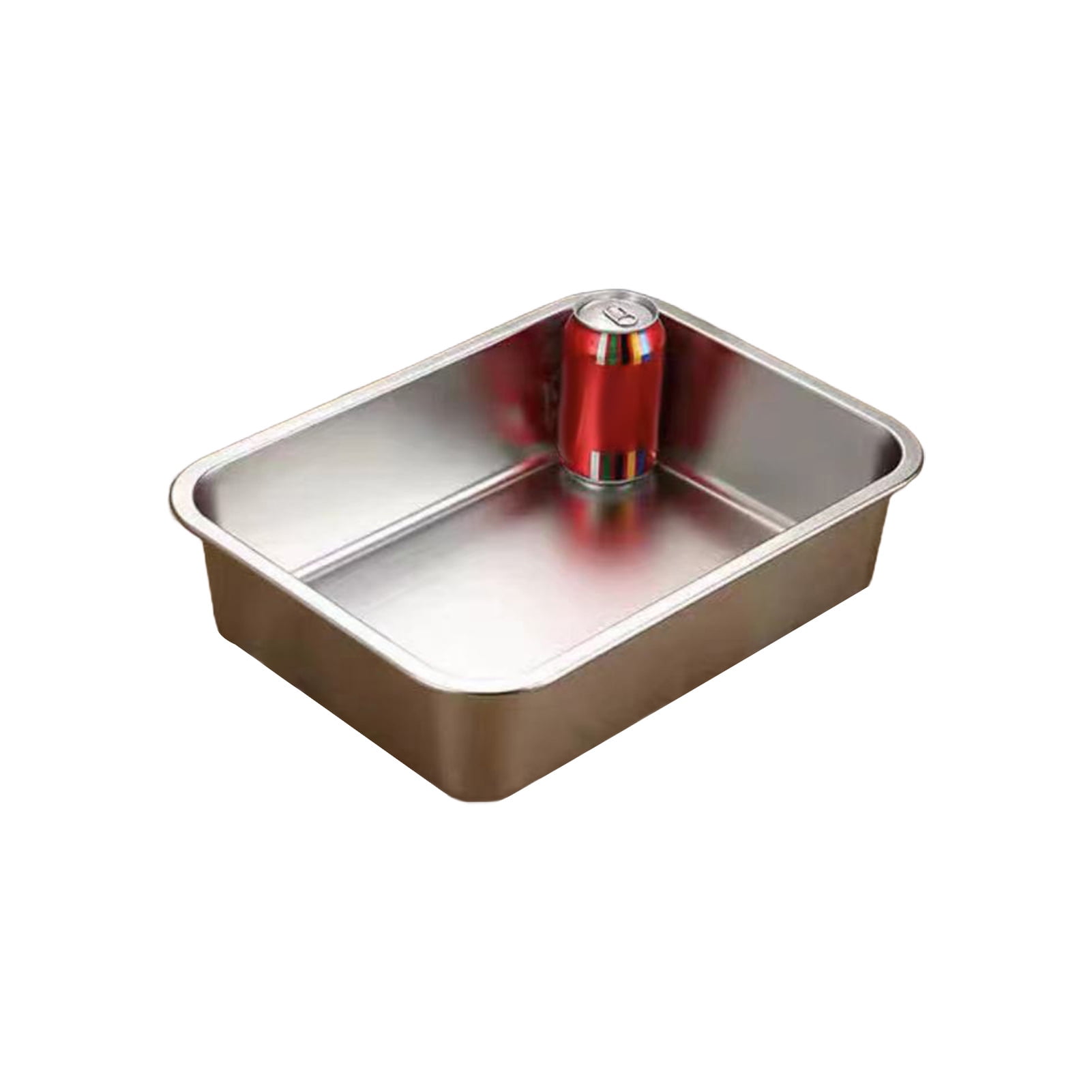 Purrfect Cat Litter Box Easy to Clean Stainless Steel Pet Toilet Large ...