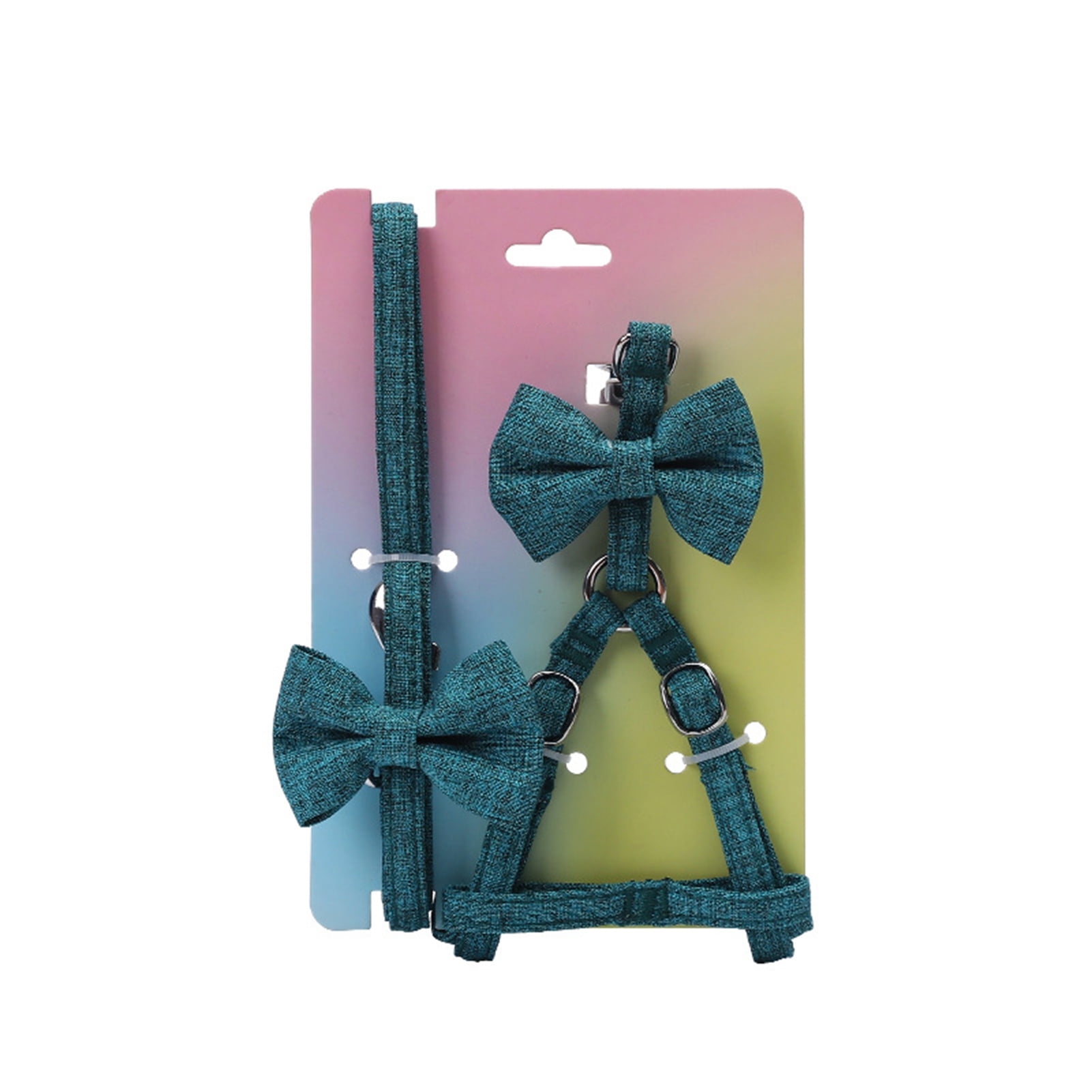 Purrfect Dog Harness Combo Escape Proof Easy Control Accessory Bow ...