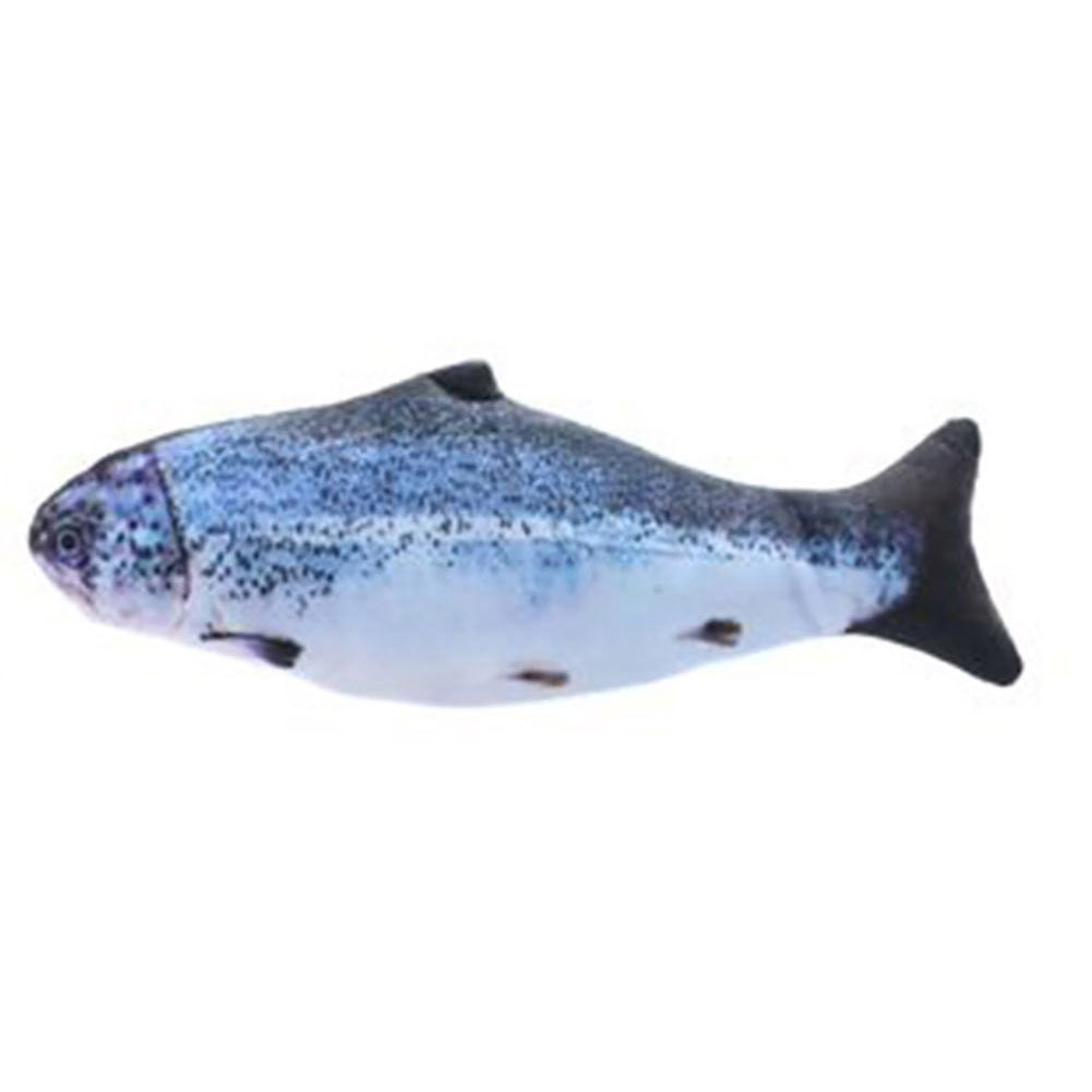 Purrfect Electric Simulation Realistic Plush Flopping Wagging Fish Cats ...