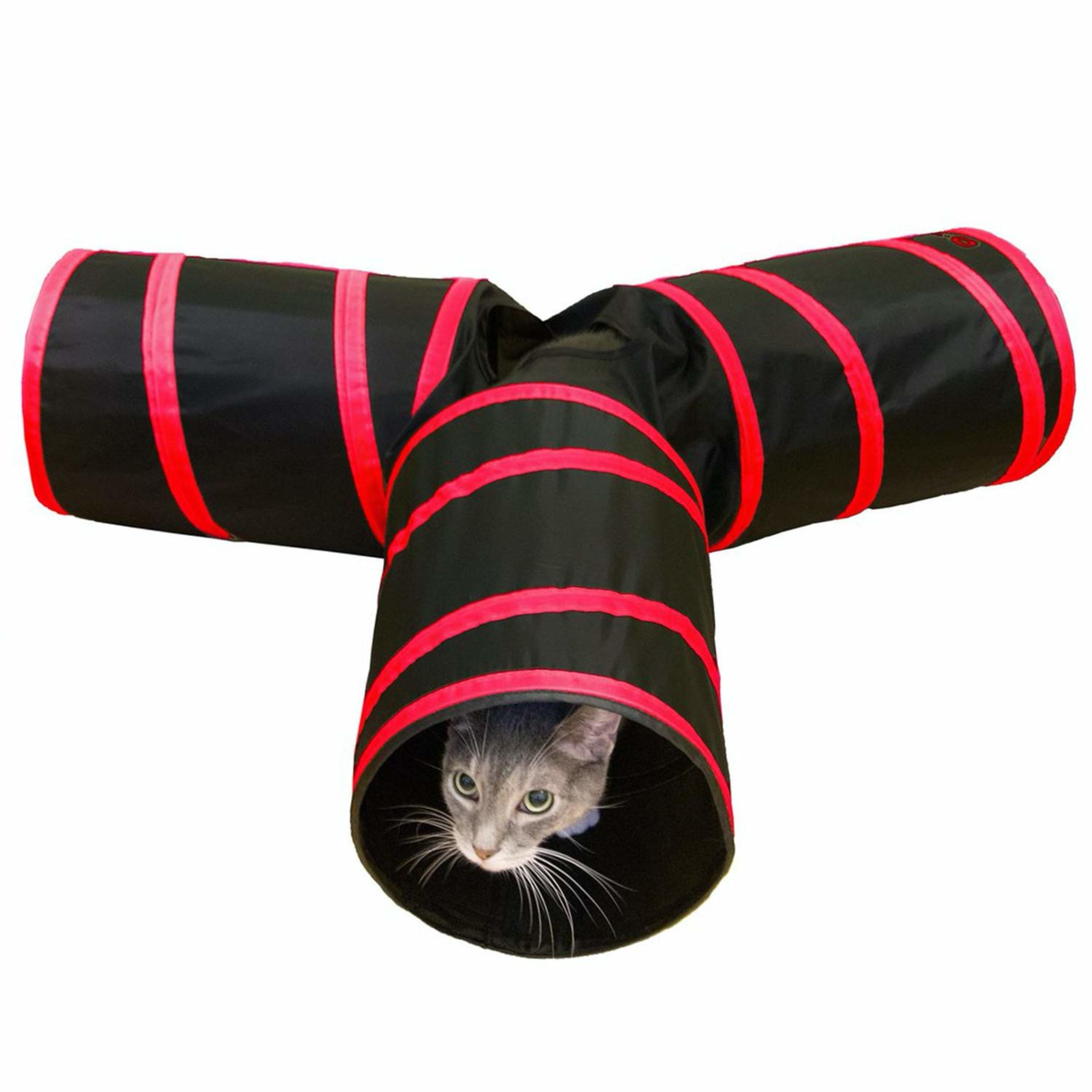 Purrfect Feline Titan's Tower Interactive Cat Toy, Blue Toy for Indoor ...