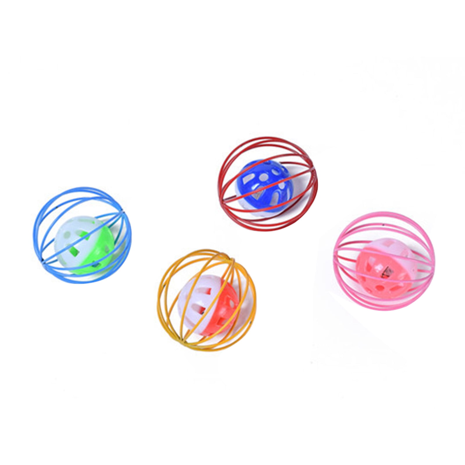 Purrfect Hollow Ball Bell Sound Making Cat Kitten Interactive Scratch ...