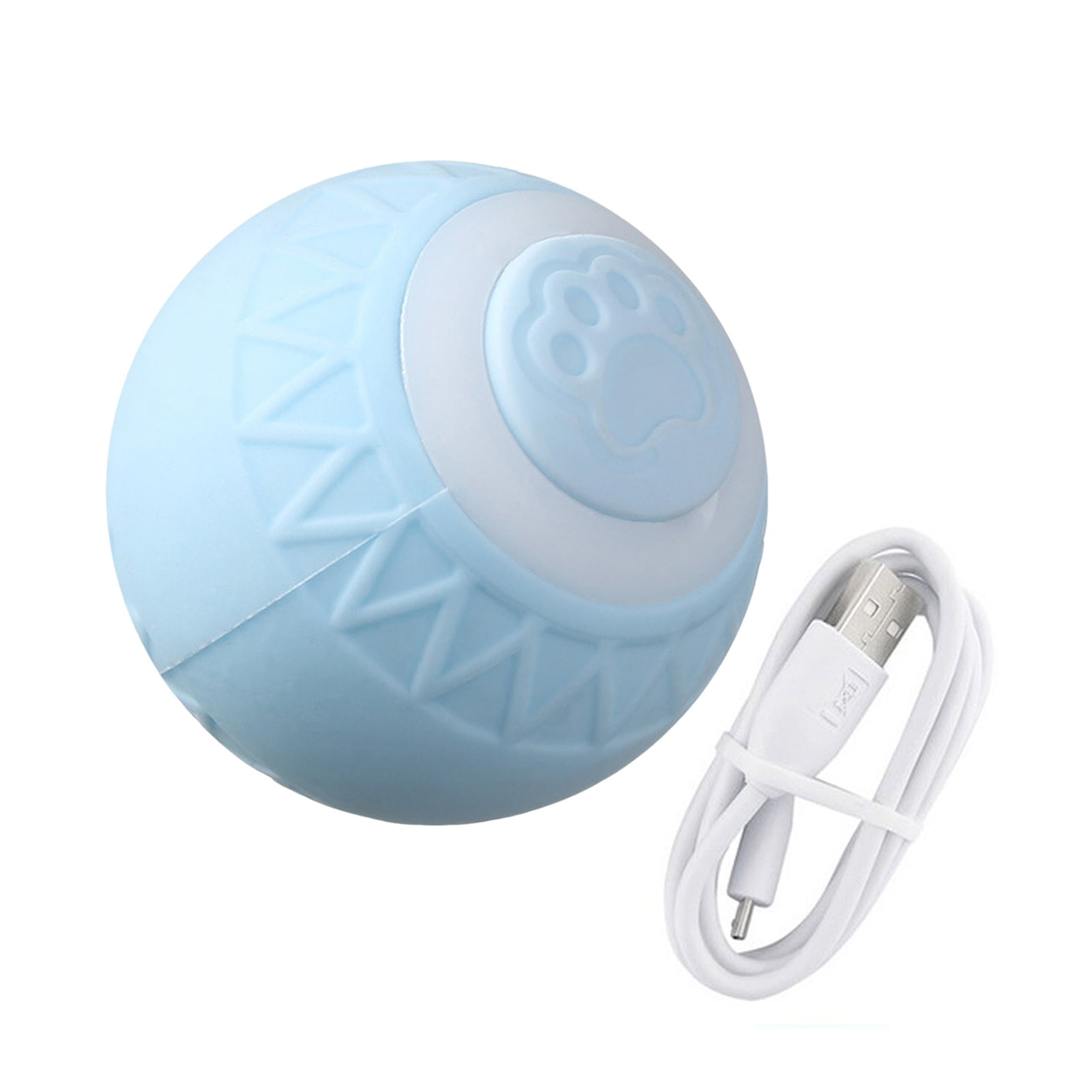 Purrfect Interactive Cat Rolling Ball Toy Motion Activated Automatic ...