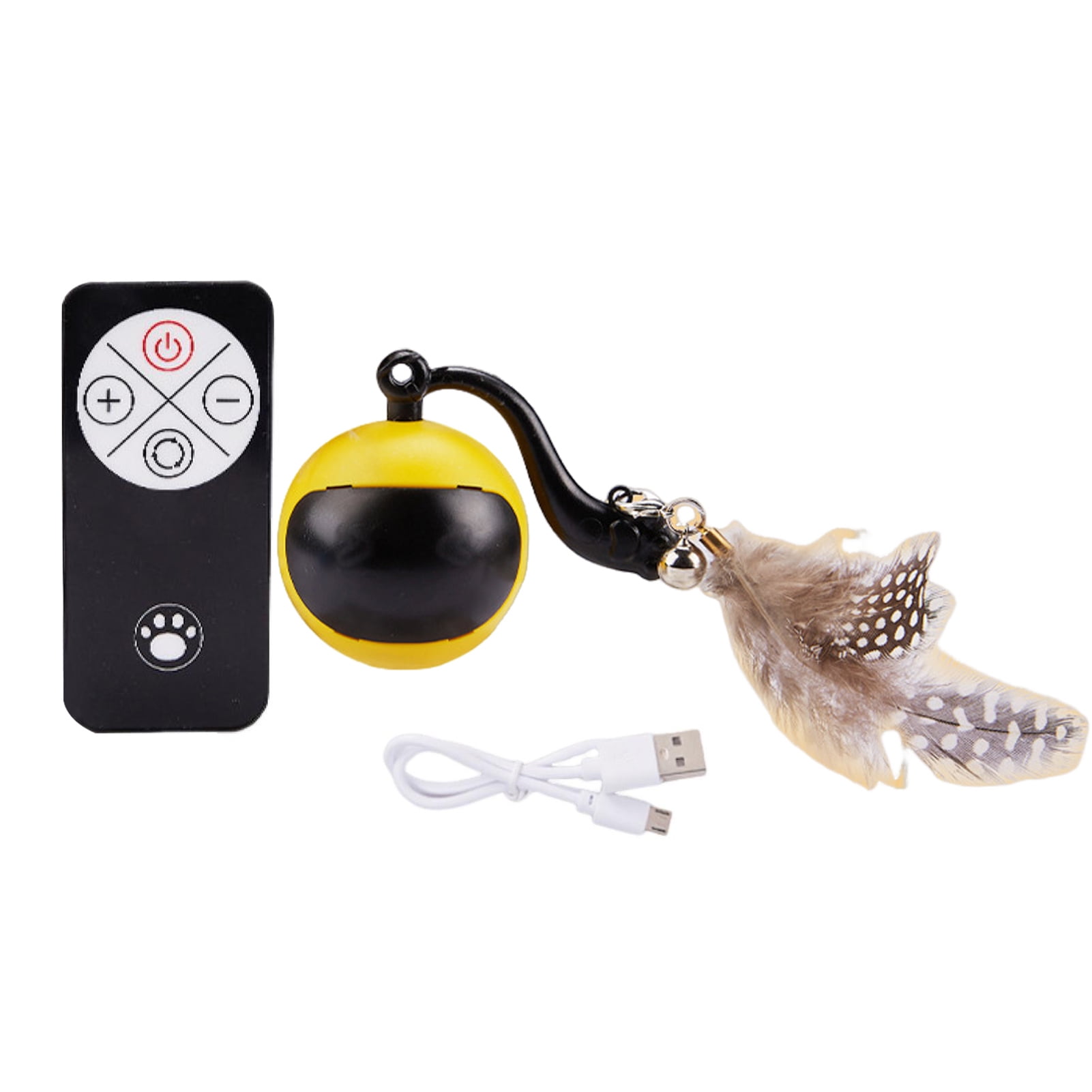Purrfect Interactive Cat Toy Rechargeable Automatic Cat Toy Ball with ...