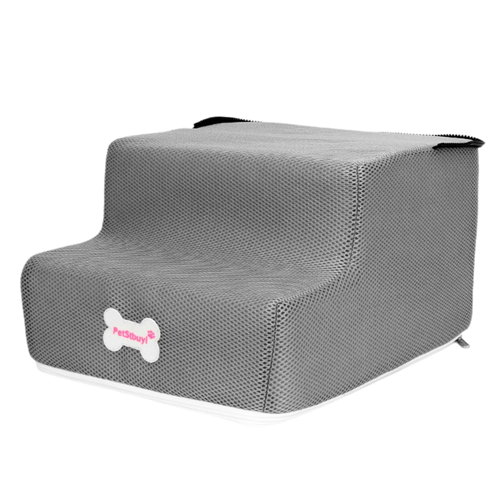 Purrfect Pet Ladder 2 Step Non-slip Fabric Sturdy Dog Climbing Ramp for ...