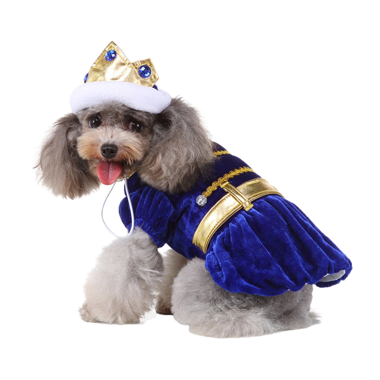 Purrfect Pet Winter Clothes Prince Knight Fire Suit Cosplay Costume Keep Warm Funny Coat Holiday ...