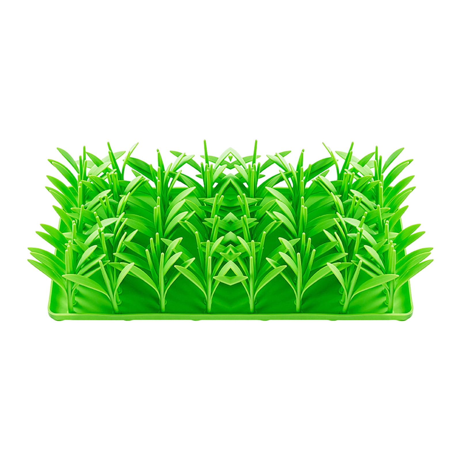 Purrfect Silicone Grass Mat Slow Feeding Mat Silicone Grass Snuffle ...