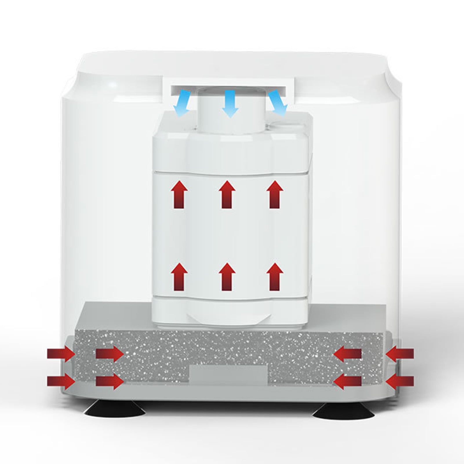 Purrfect Turtle Tank Filter Low Water Level Water Quality Purified ...