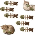 Purrident—2026 New Creative Fish Bone Cat Toy Natural cat Dental Chews ...