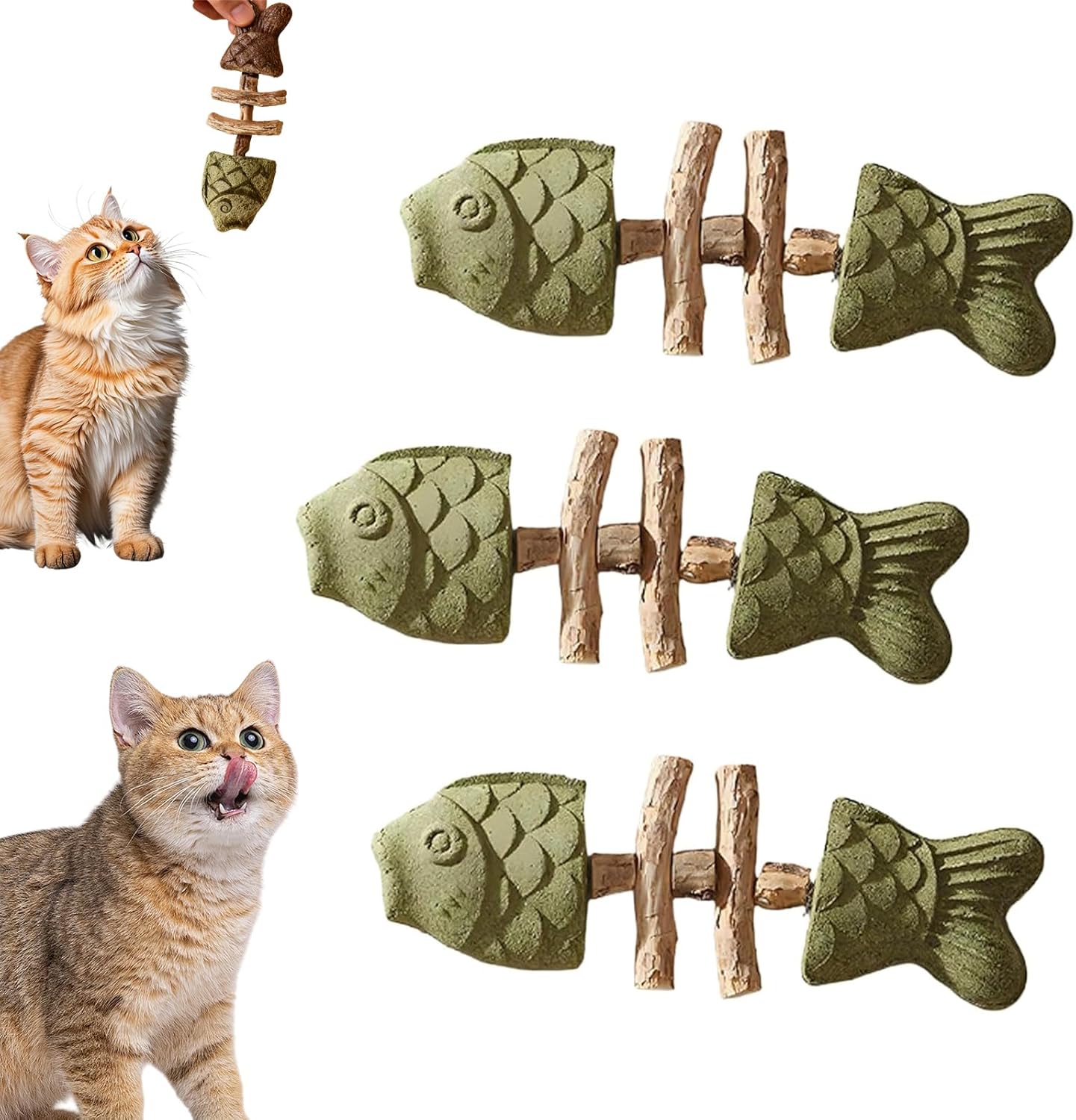 Purrident - Fix Your Cat’s Dental Health, Creative Fish Bone Cat Toy ...