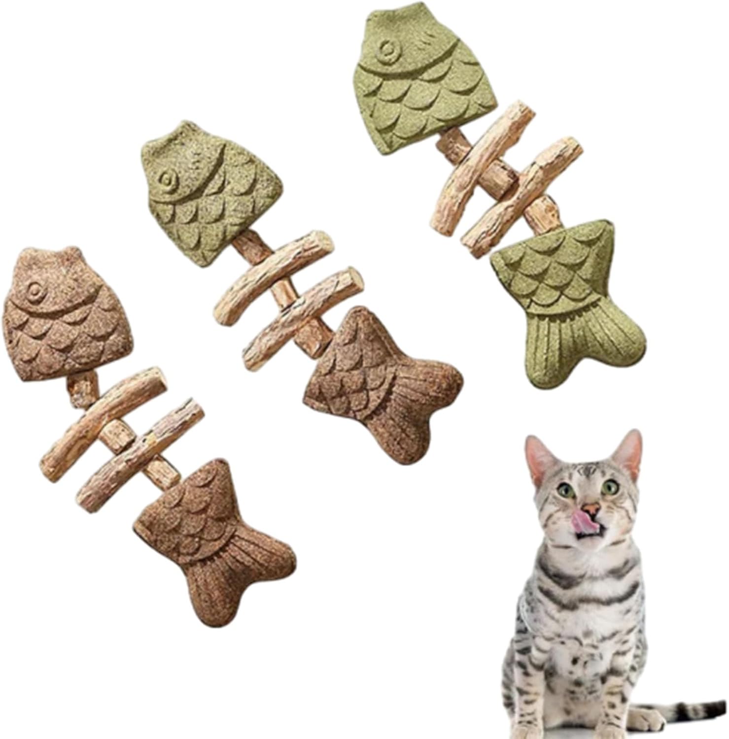 Purrident - Fix Your Cat’s Dental Health, Natural Fishbone Catnip ...