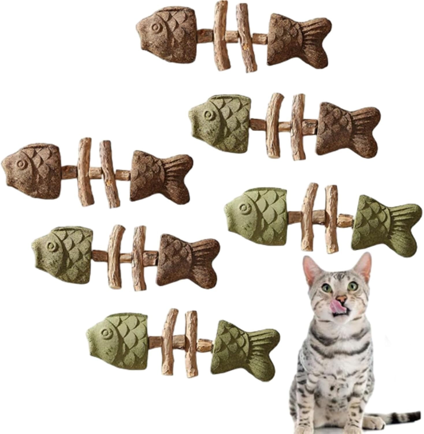 Purrident - Fix Your Cat’s Dental Health, Natural Fishbone Catnip ...