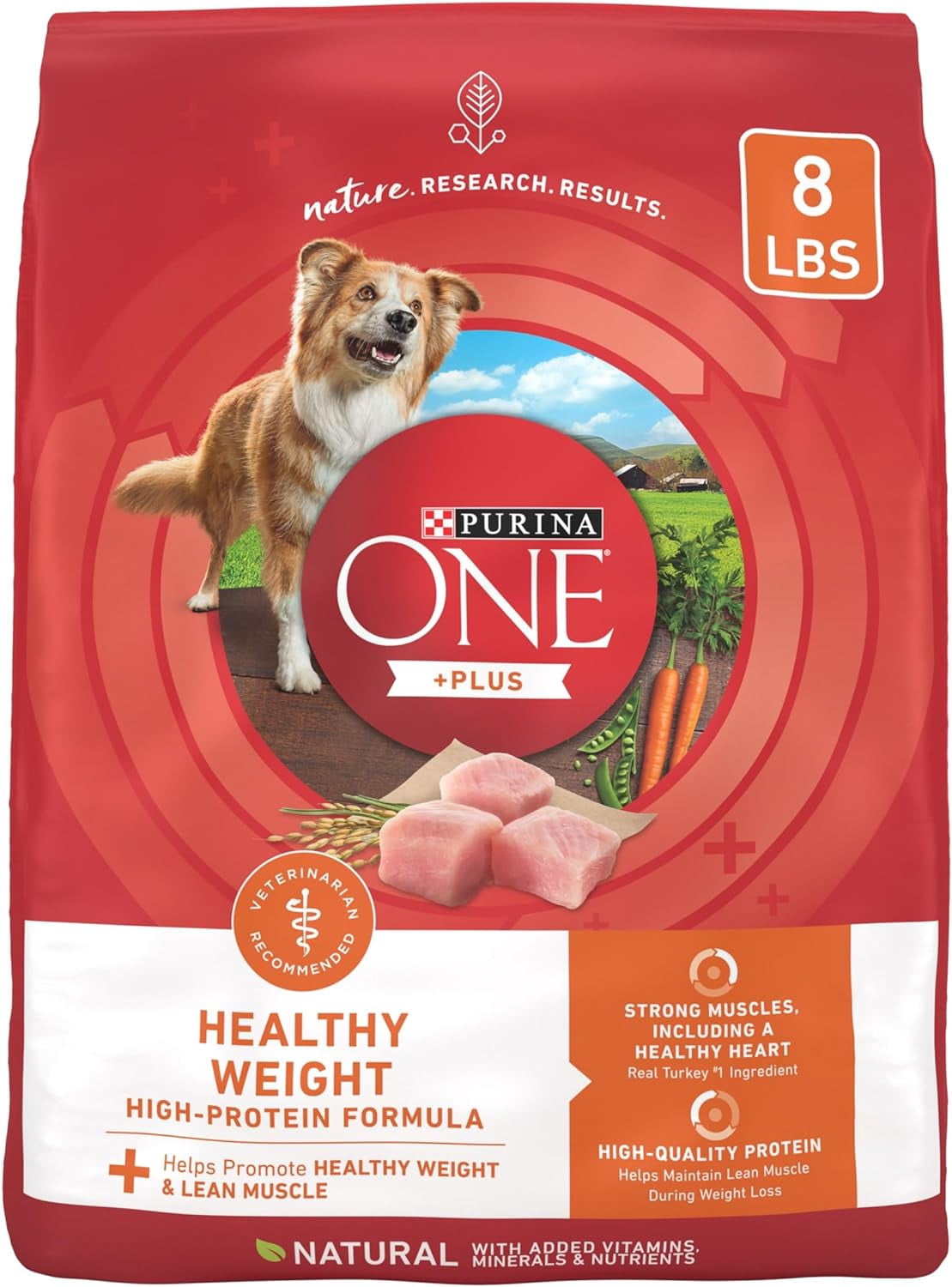 Purrina One Plus Healthy Weight Dog Food Dry Formula Purrina One ...