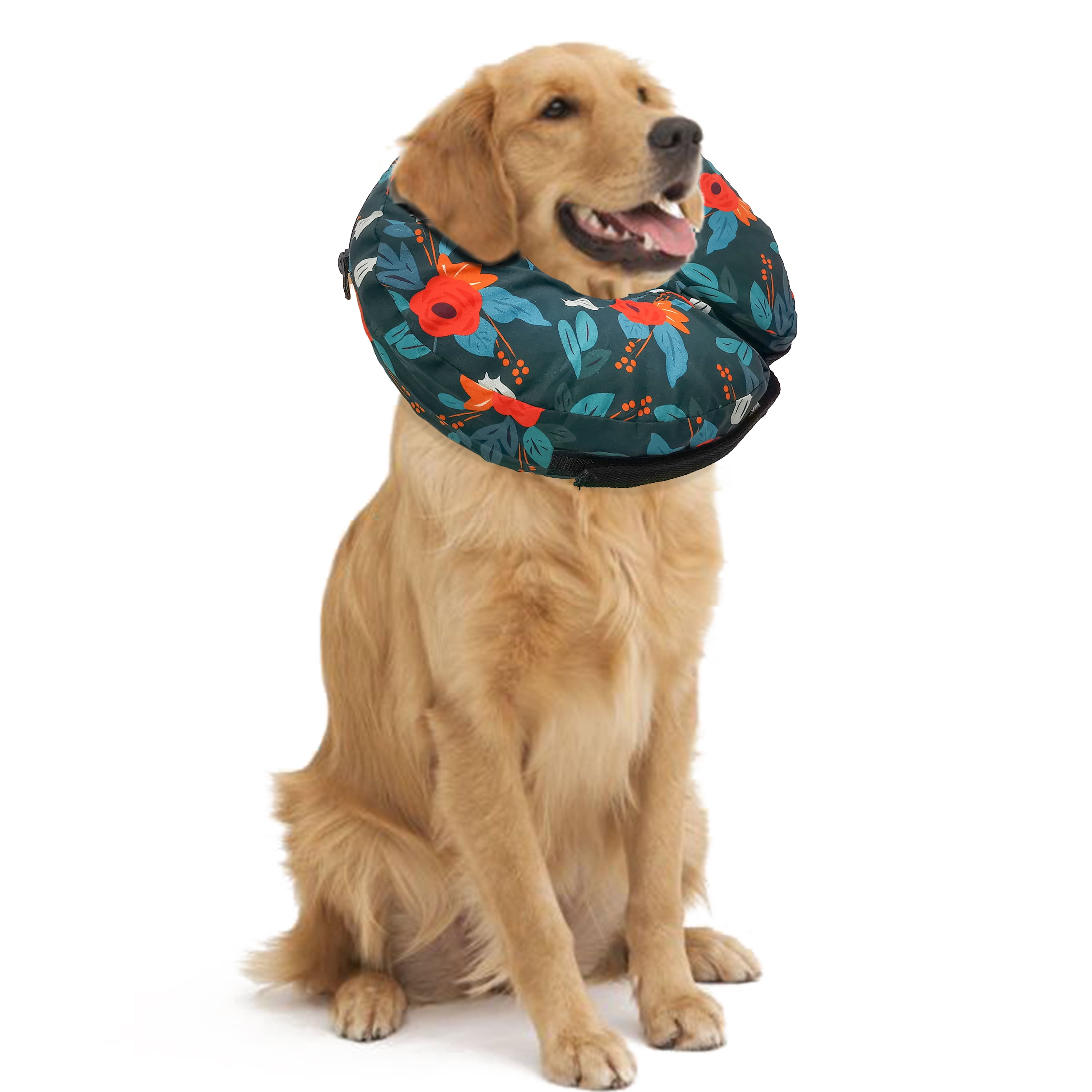 Purrrfect Life Protective Inflatable Collar for Dogs and Cats - Soft ...