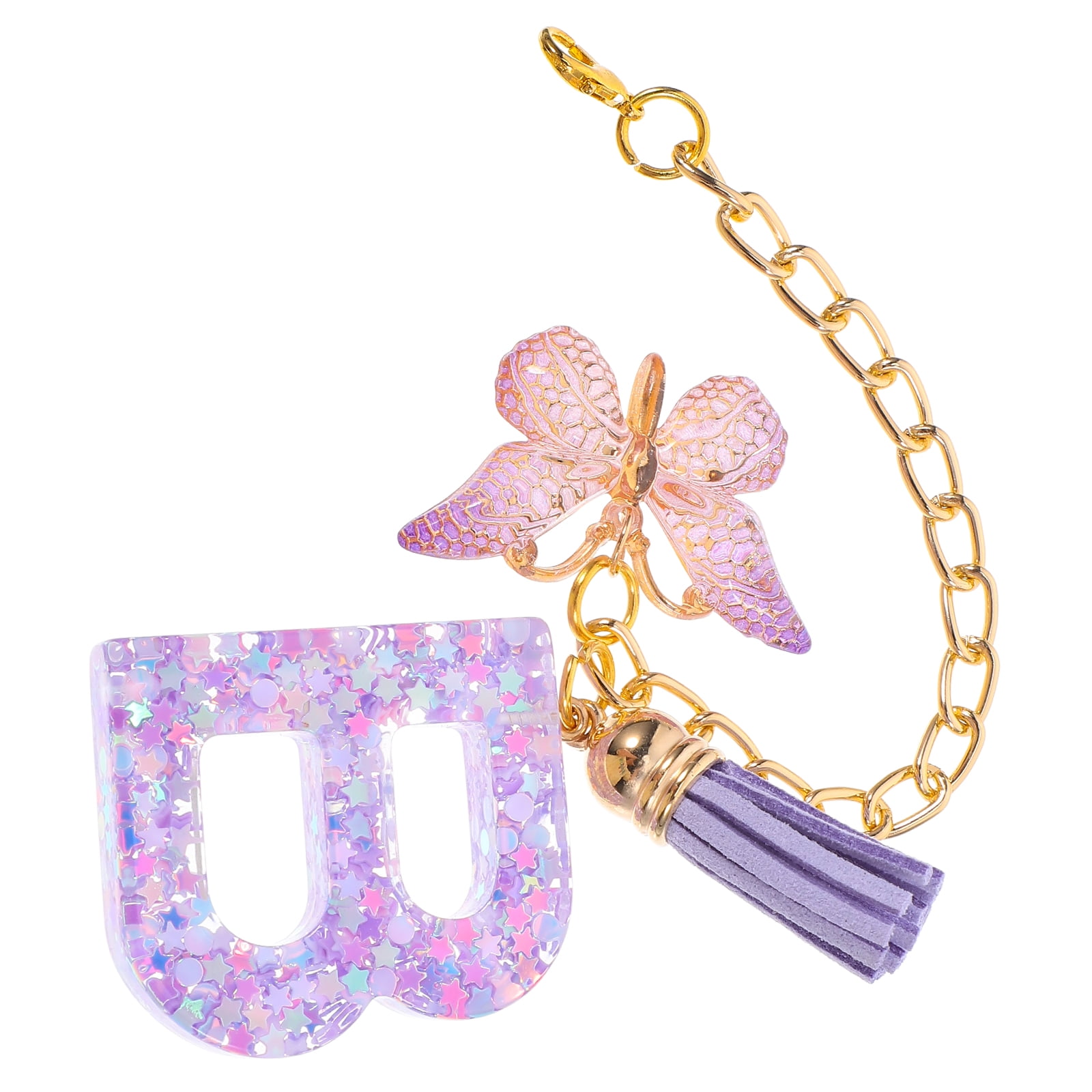 Purse Backpack Butterfly Kids Key Chains for Backpacks Travel Purple ...