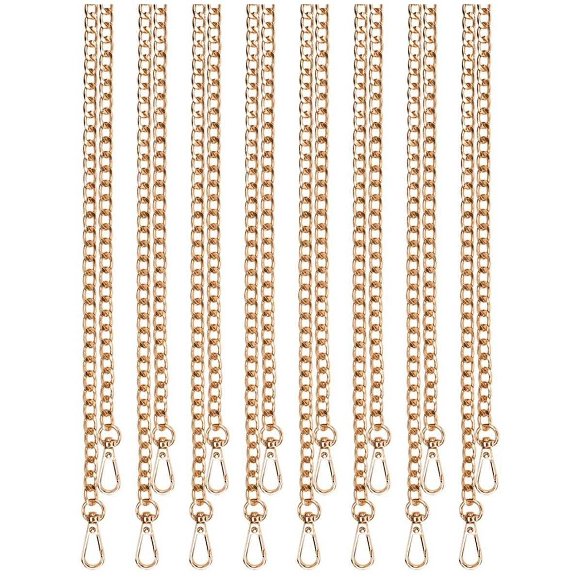 Purse Chain Replacement,8 Pack Wallet Chain Shoulder Bag Chain Handbag ...