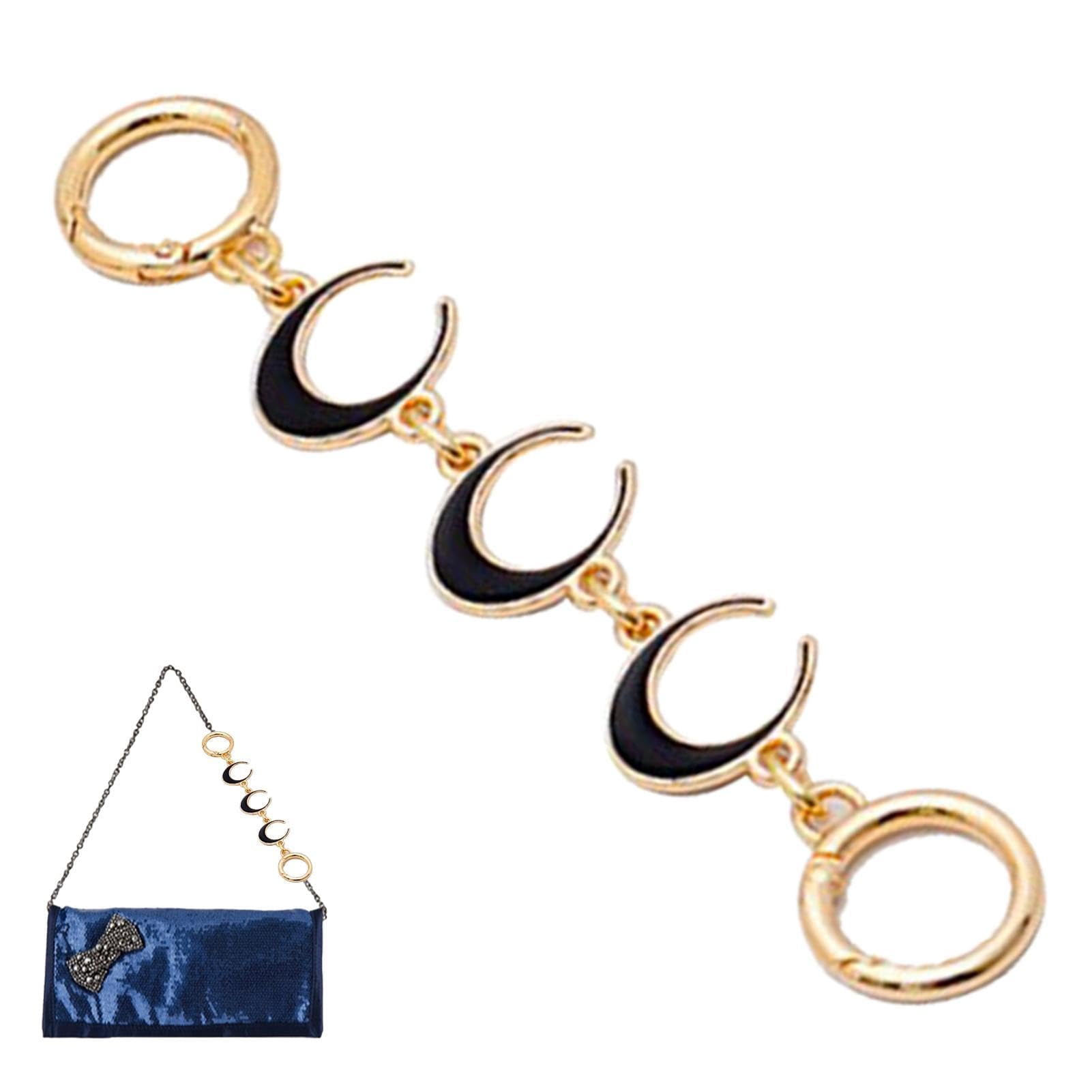 Purse Chain Strap Extension, Crescent Moon Design Chain Strap Chains ...