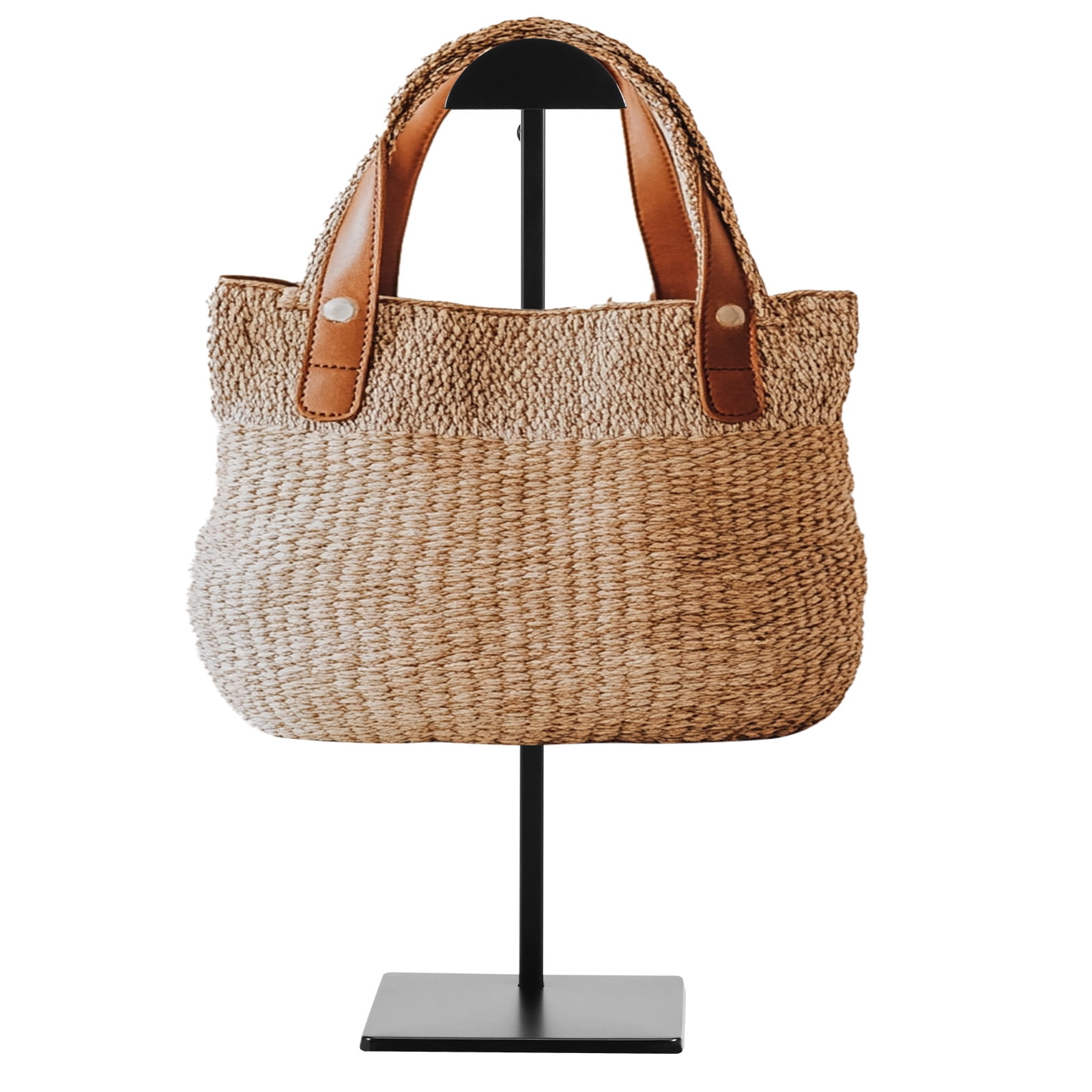 Purse Display Stand Metal Bag Display Rack Adjustable Height Bag ...