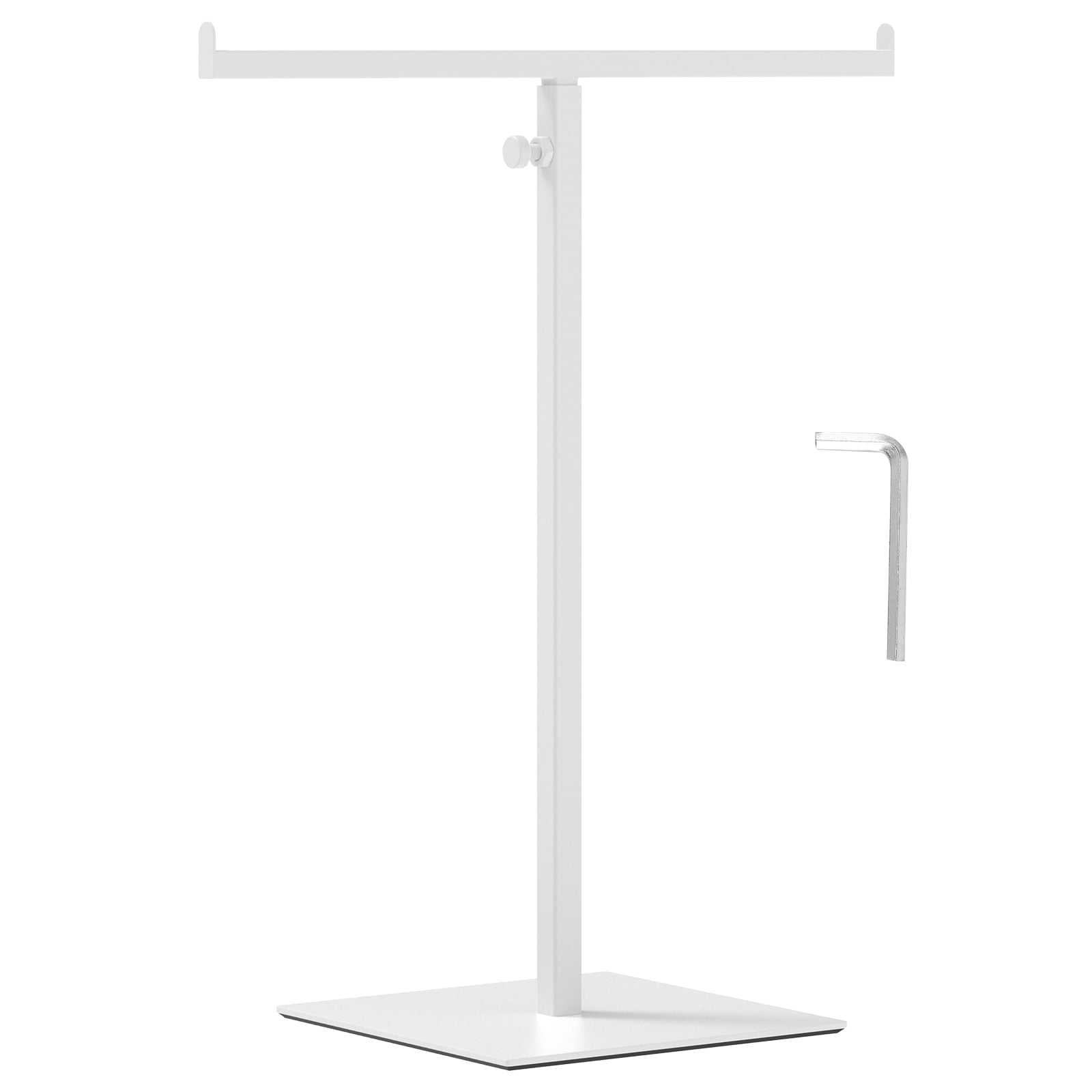 Purse Display Stand T-Shaped Metal Adjustable Handbag Rack Tabletop ...