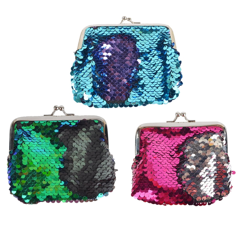 Purse Girl Coin Women Money Glitter Birthday Purses Toddler Girls Kids ...