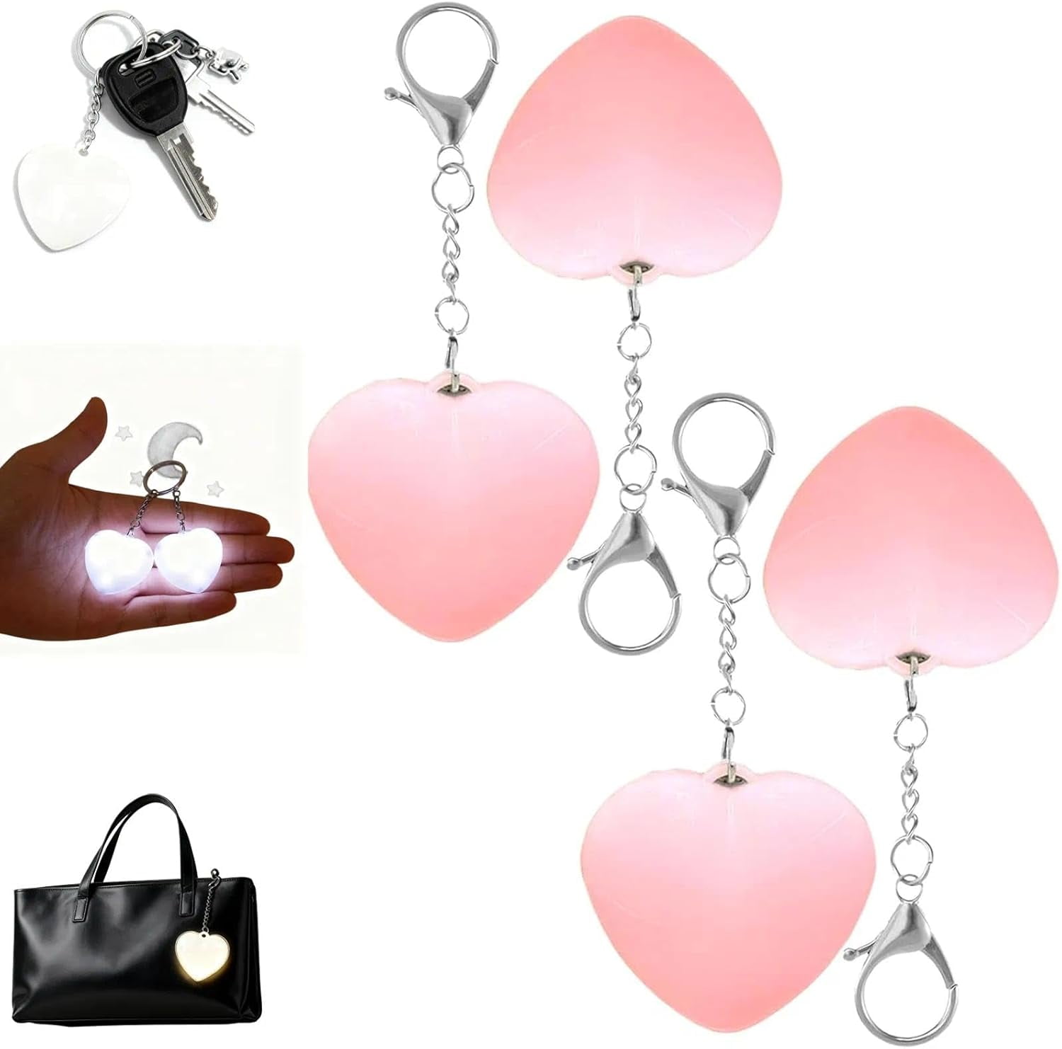 Purse Lights Handbag Light with Motion Sensor | Love Wallet Tote Bag ...