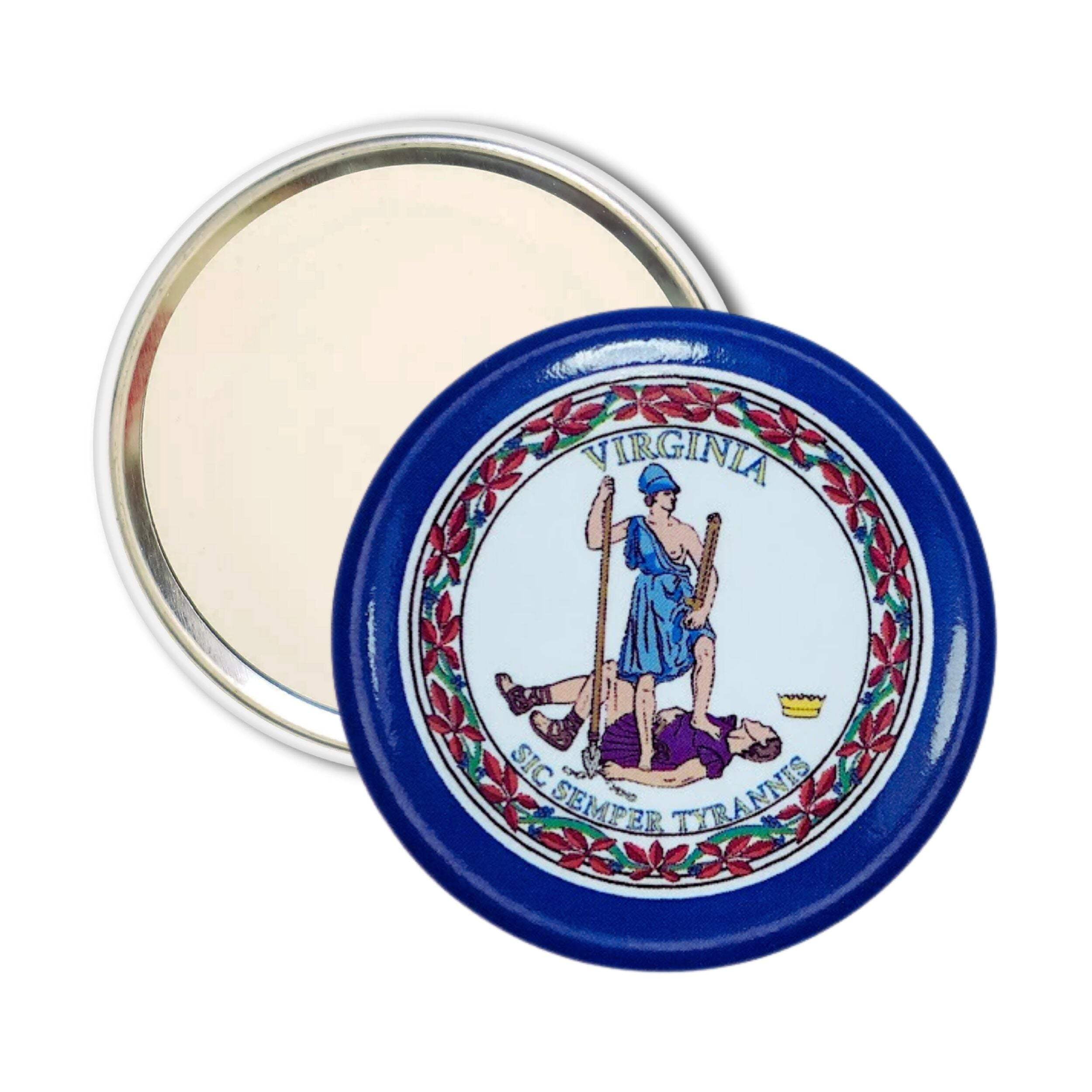 Purse Mirror - State Flag Virginia - USA | State Flag Purse Mirror ...