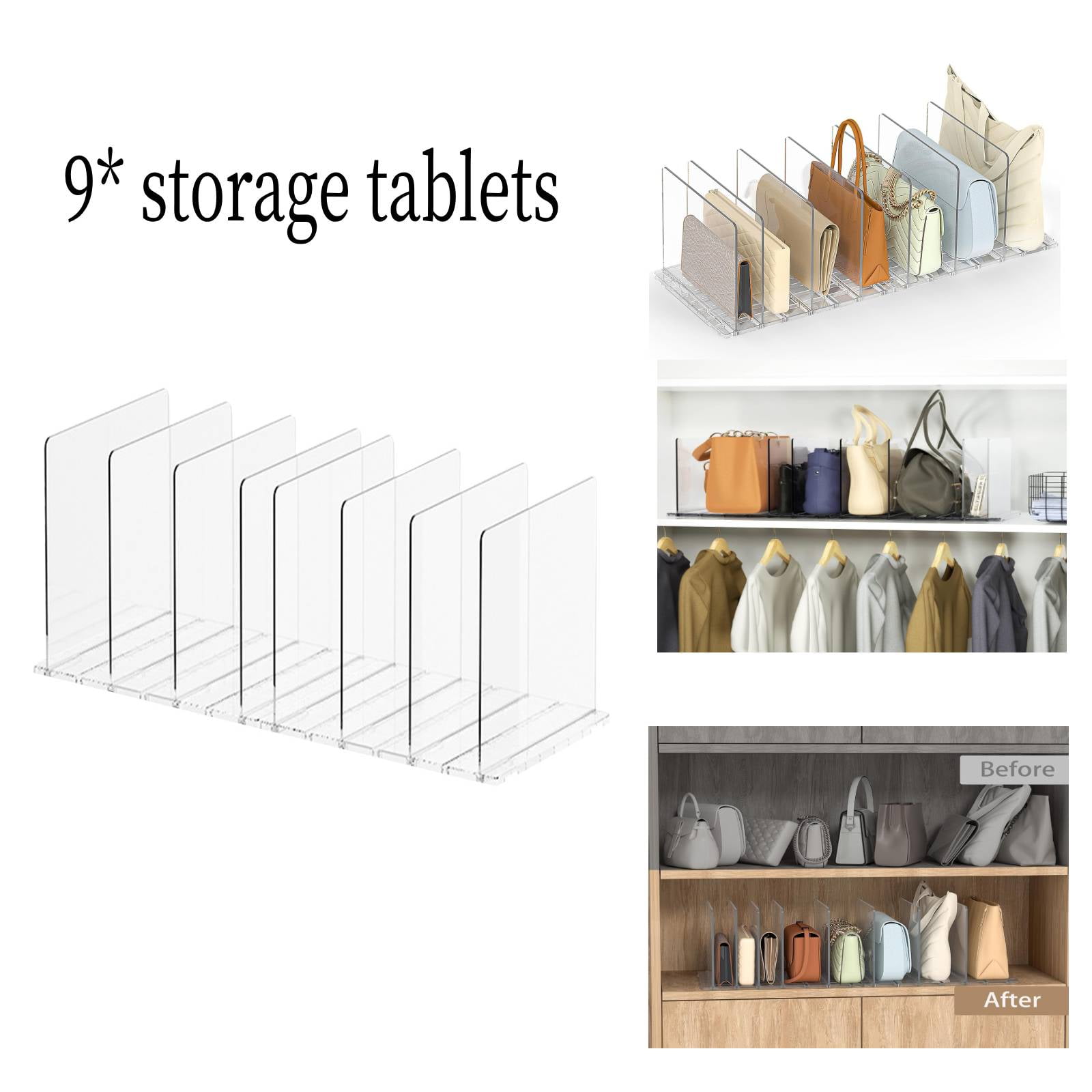 Purse Organizer Bag Organizer Handbag Storage Organizer Purse Storage ...