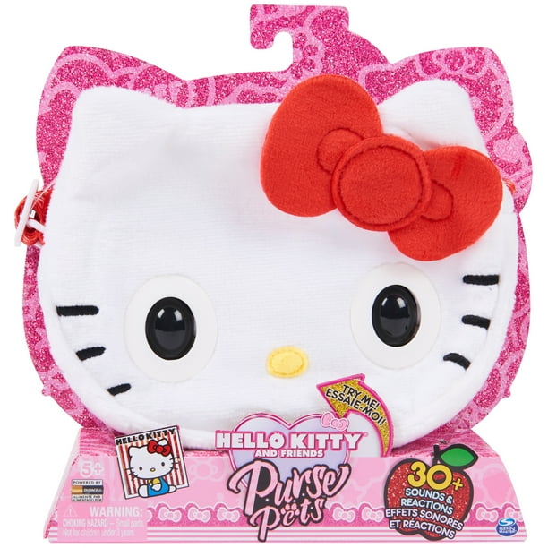 Purse Pets, Hello Kitty with over 30 Sounds and Reactions - Walmart.com