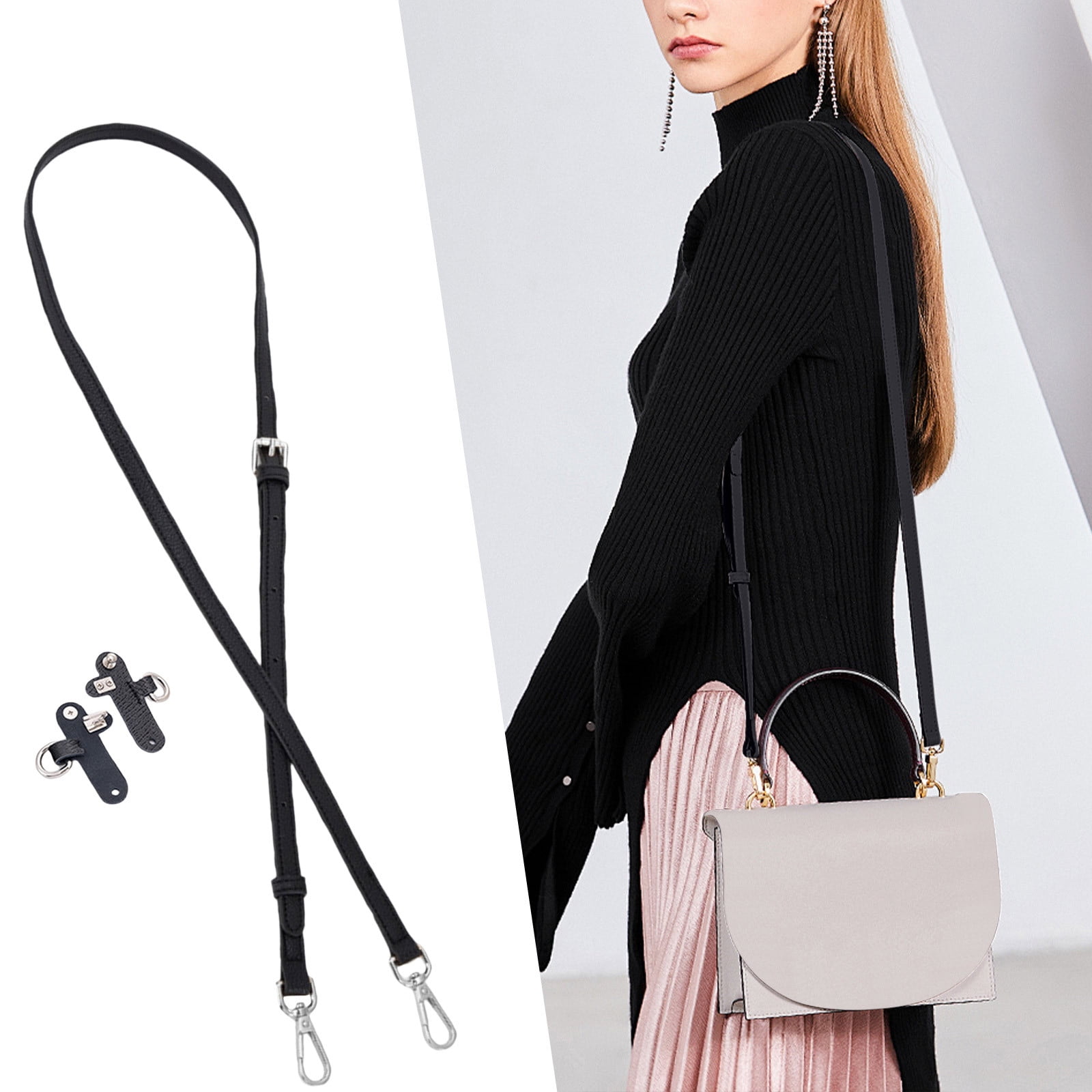 Purse Strap Crossbody Conversion Kit for Handbag,Leather Shoulder ...