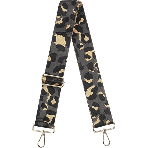 Purse Strap Replacement, 31-51inch Adjustable Polyester Leopard 2inch ...