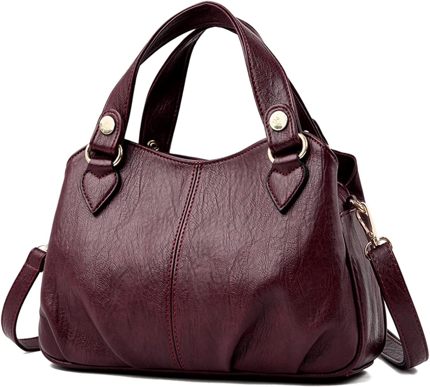 Purses and Handbags Women Fashion Bucket Bag Shoulder Bags Top Handle ...