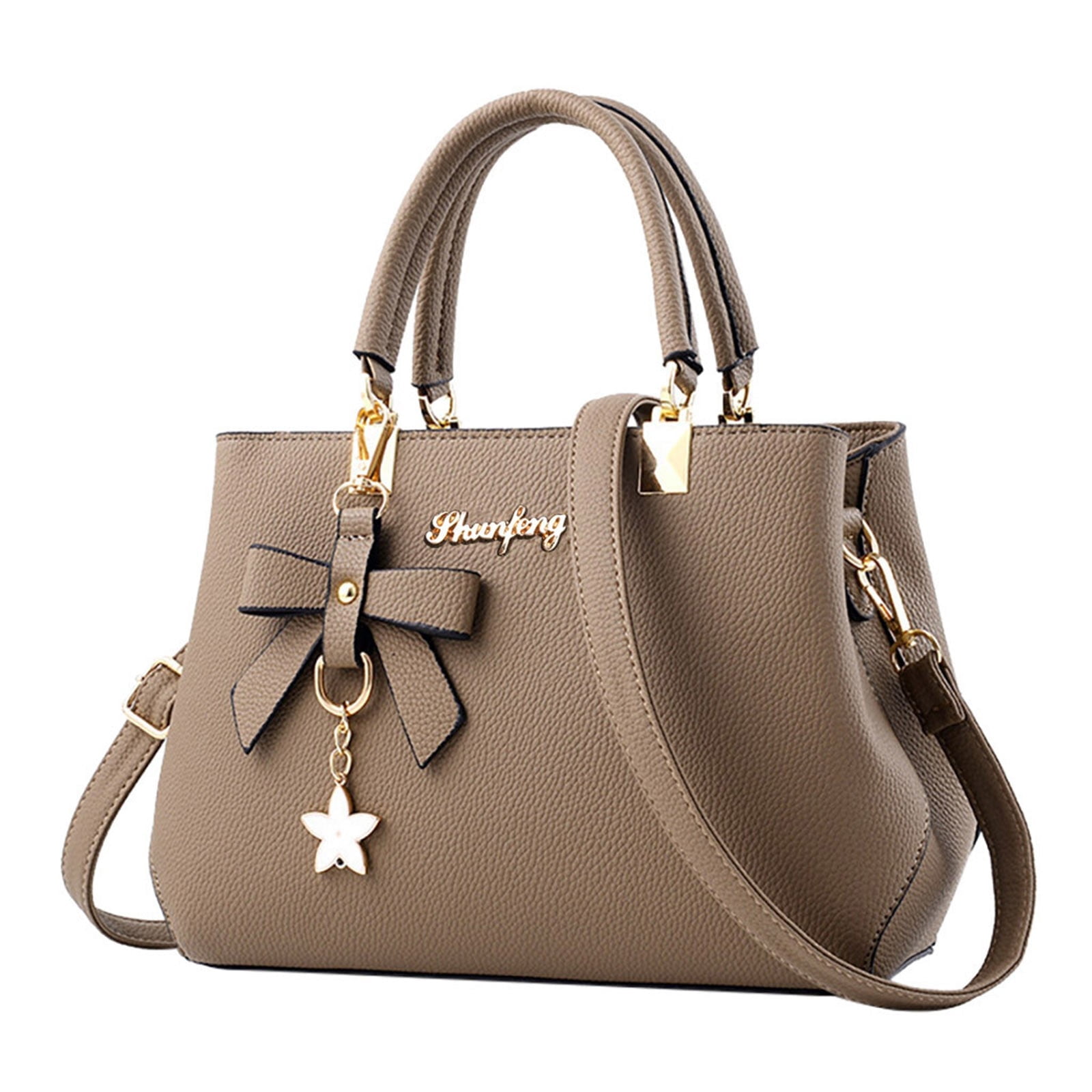 Purses and Handbags for Women Fashion Ladies PU Leather Top Handle ...