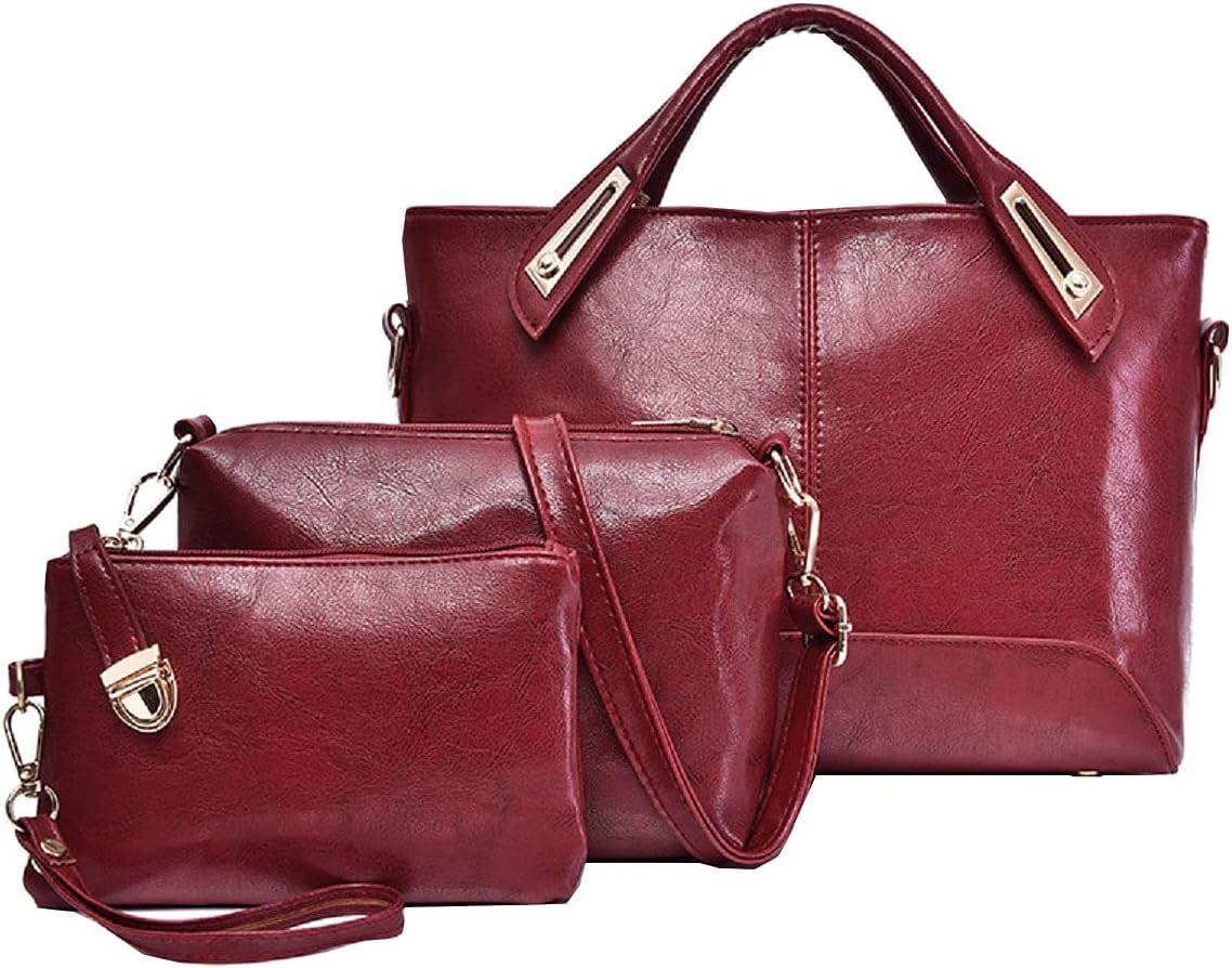 Purses for Women Pocketbooks Soft PU Leather Ladies Crossbody Purse ...