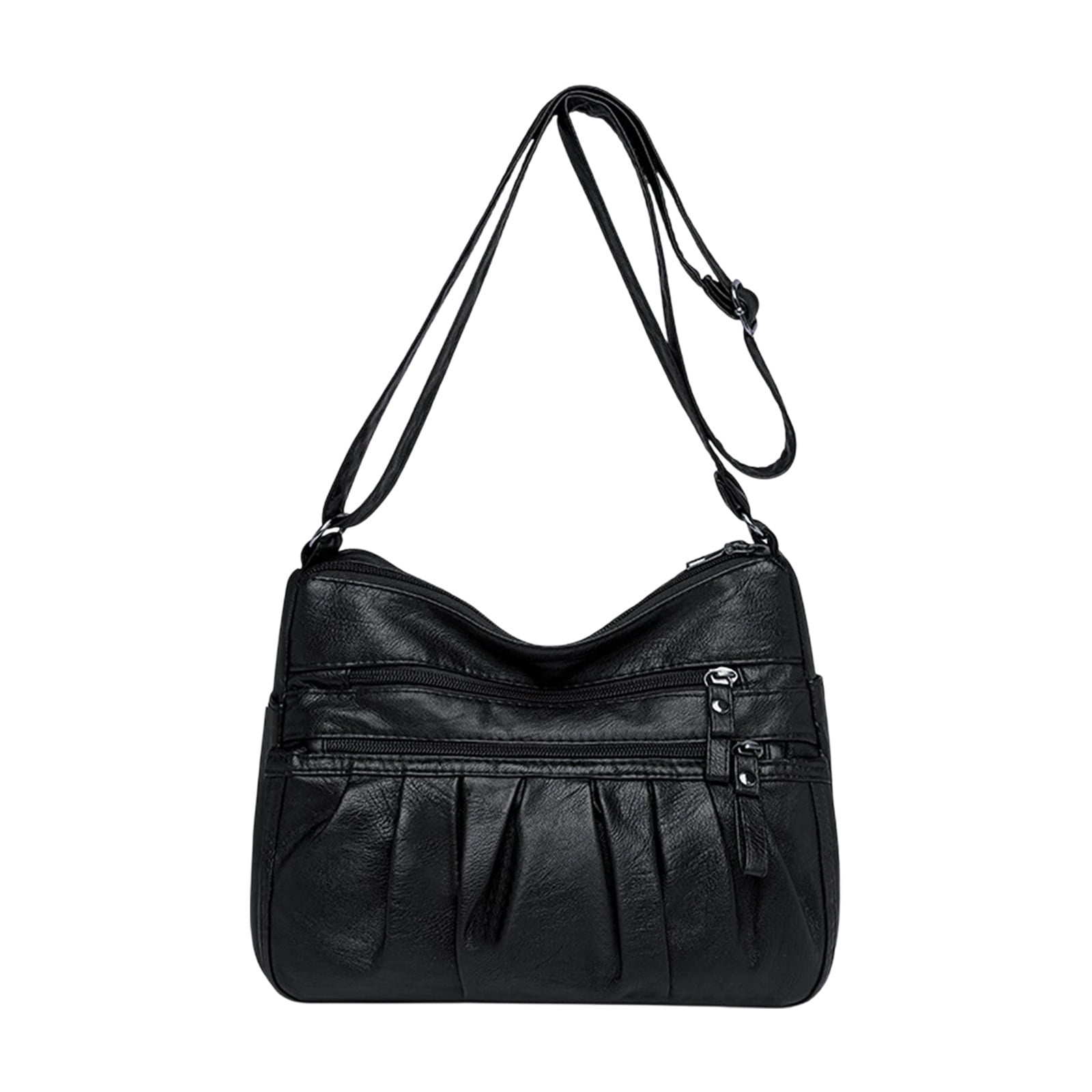 Purses for Women Soft PU Leather Shoulder Bag Ladies Crossbody Purse ...