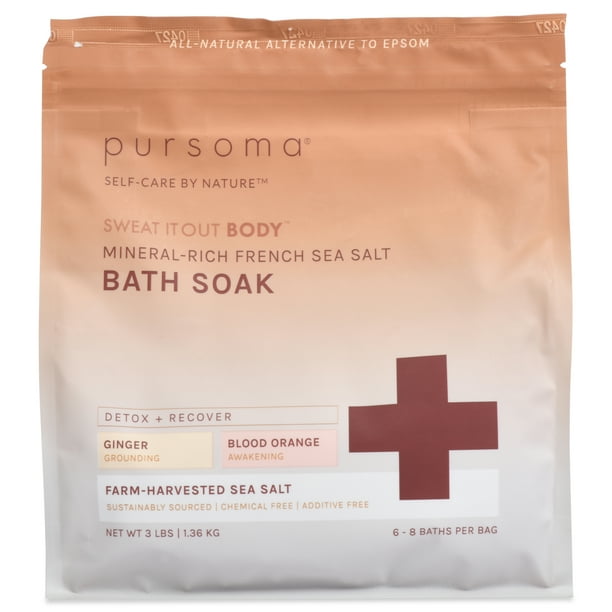 Pursoma Sweat It Out BODY Bath Soak 48 oz - Walmart.com