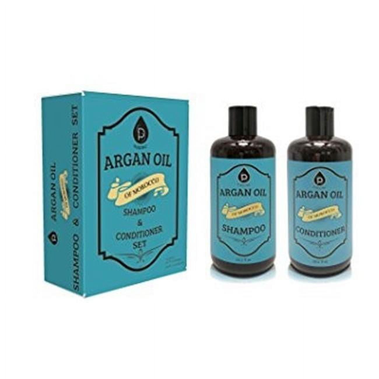 Pursonic Organic Moroccan Argan Oil Repair Shampoo & Conditioner Set ...