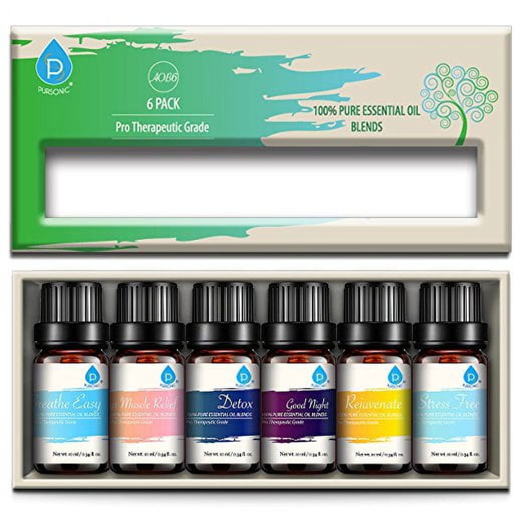 Pursonic Pure Essential Aroma Oil Blends - Walmart.com