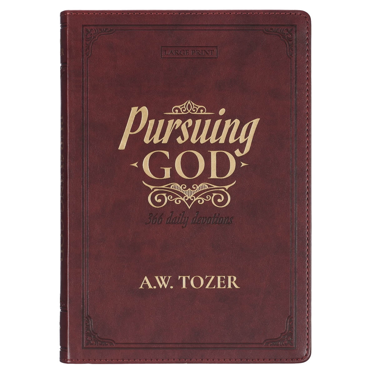 Pursuing God 366 Daily Devotions Large Print - Walmart.com