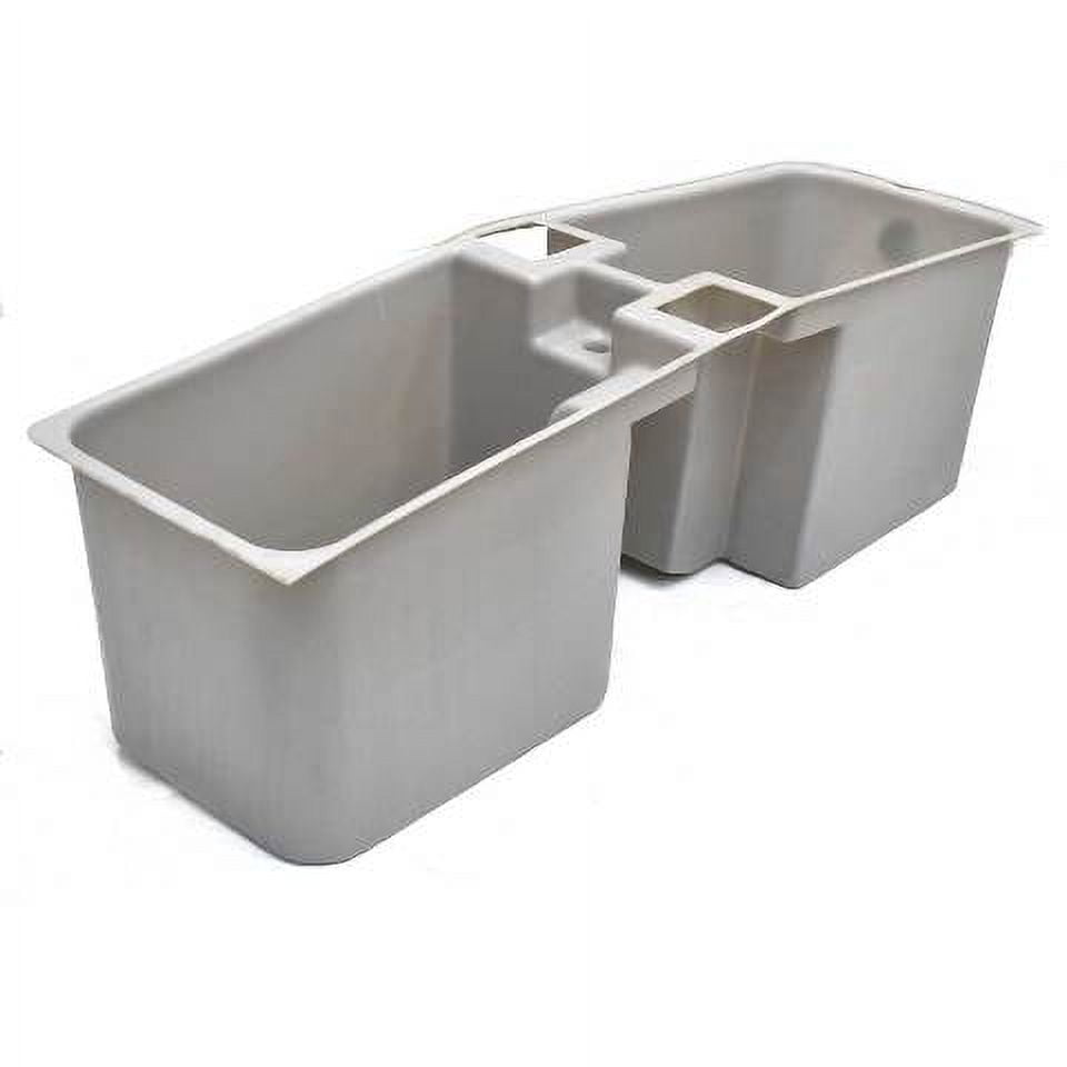 Pursuit Boat Live Well Tank 200162 | 36 Gallon Dual Bin Gray Poly ...