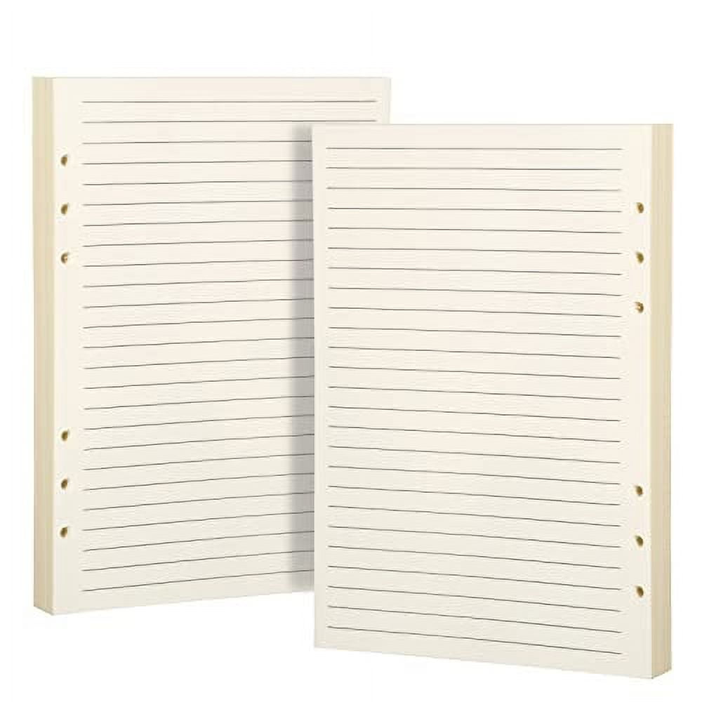 Purture A5 Refill Paper, A5 Loose Leaf Binder Paper, A5 Lined Paper ...