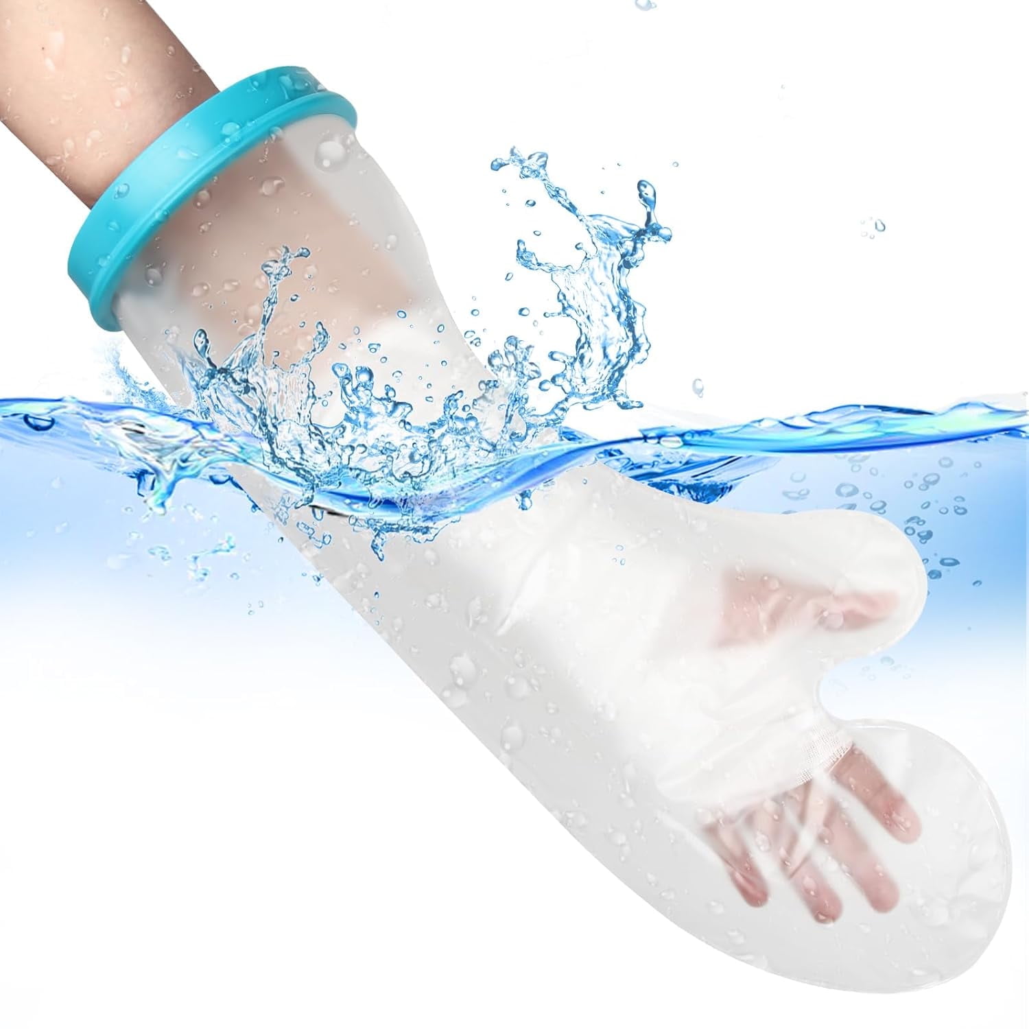 Puseky Waterproof Arm Cast Cover, Adult Waterproof Cast Cover Armfor ...