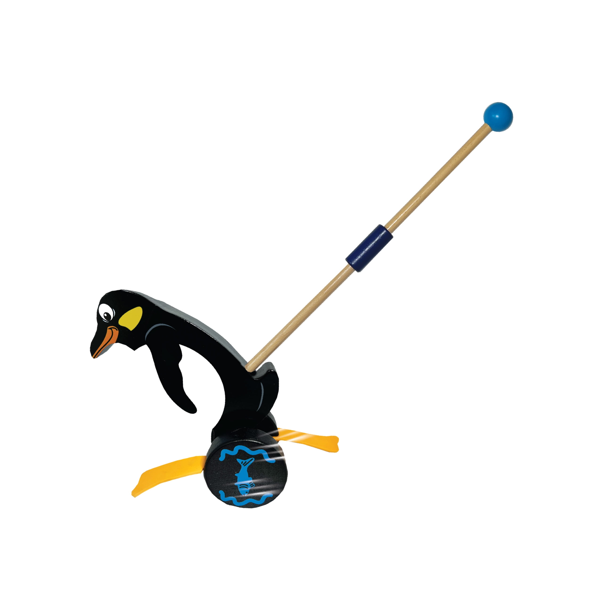 Push-A-Long Pets - Penguin from Deluxebase. Penguin Push Along Toys for ...