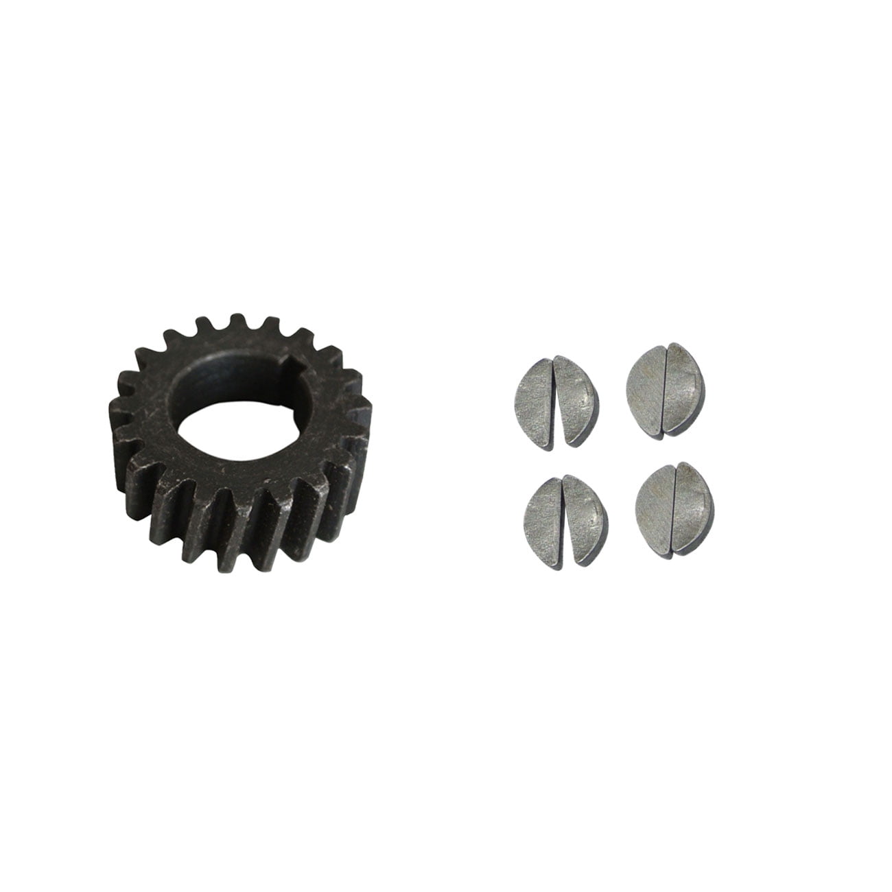 Push Bike Gear&2pcs Woodruff Key Fits 66cc 80cc 2 Stroke Engine ...