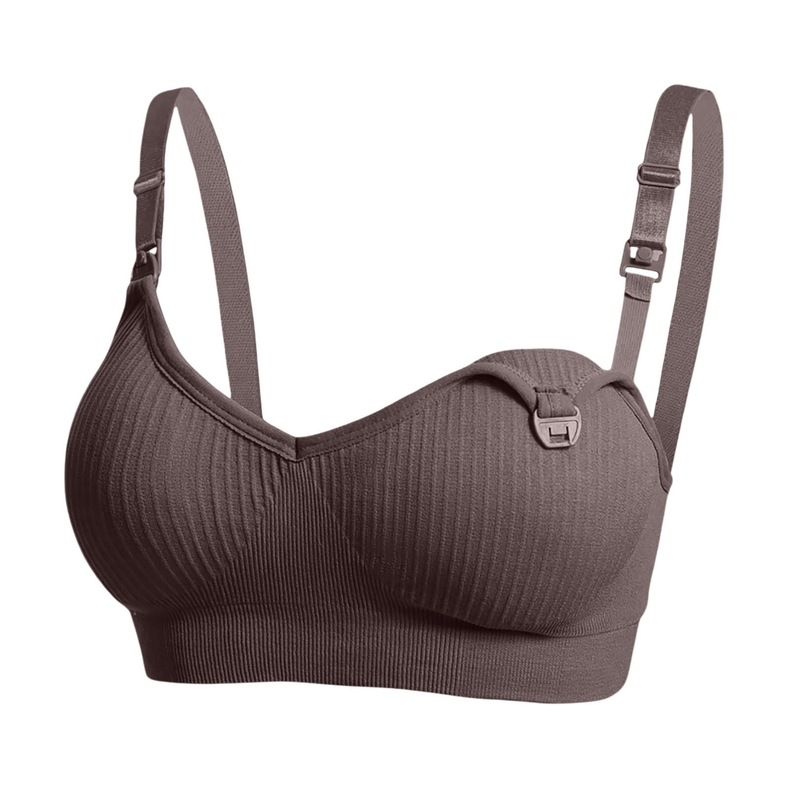 Push up Bra Strapless Bras for Women Full Coverage Nursing Bra for ...
