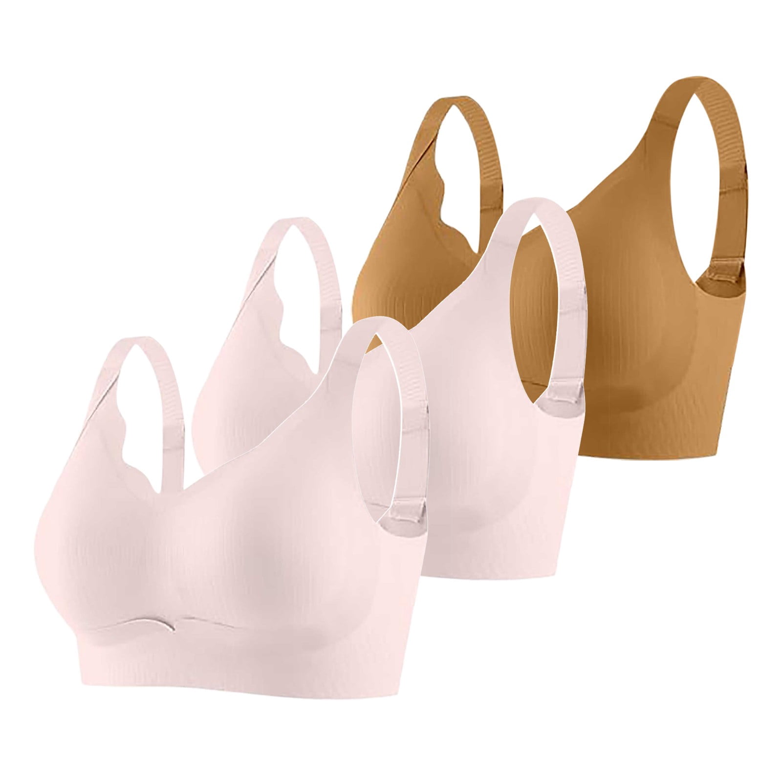 Push Up Bralette – Backless Tube Top Style Women's Seamless Comfort Bra ...