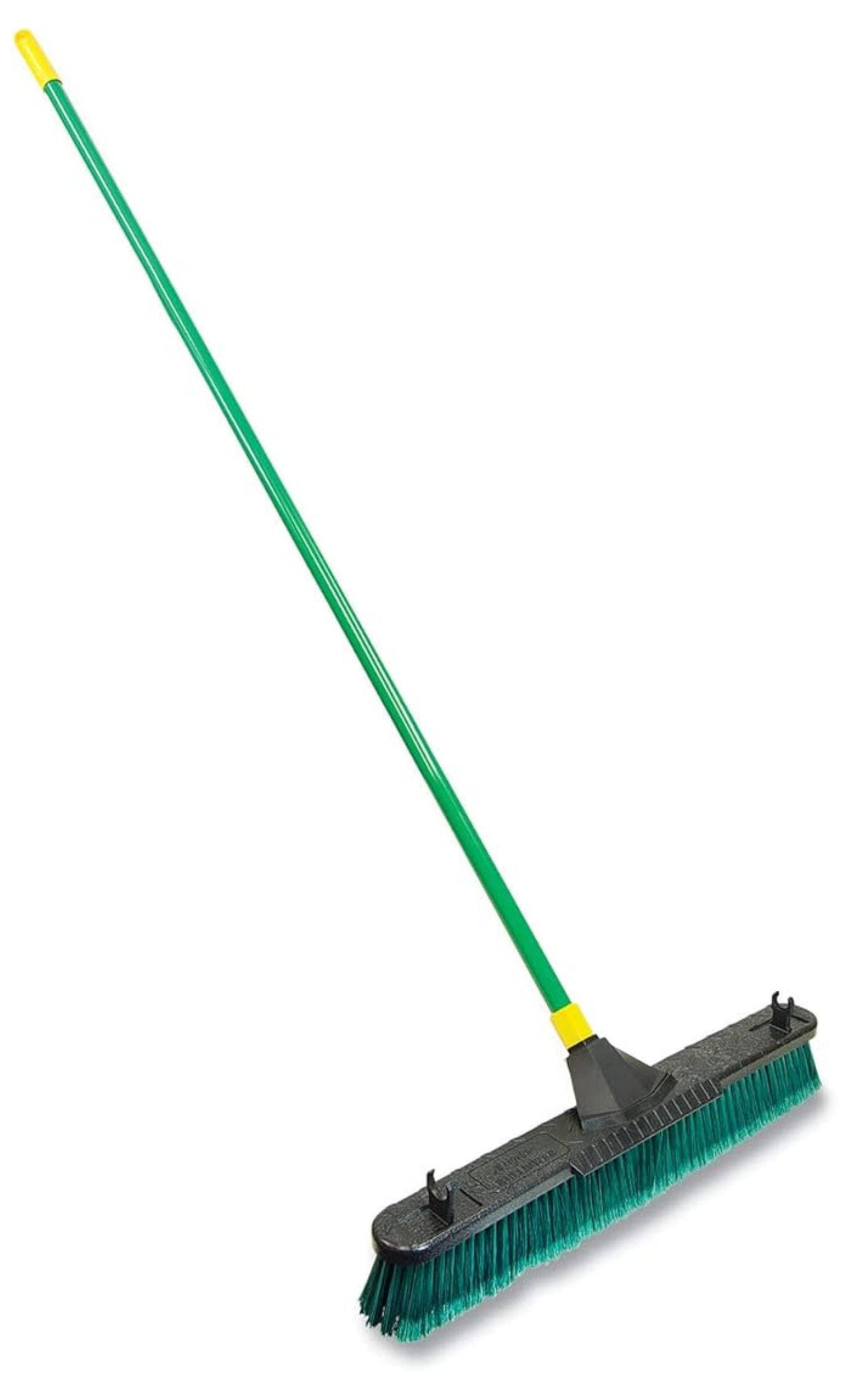 Push Broom 24" Smooth Surface - Bulldozer Polypropylene Floor Sweep ...