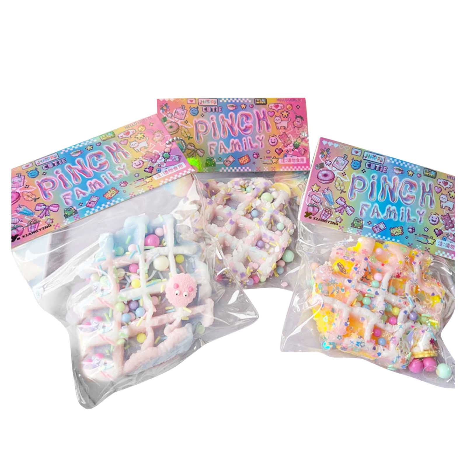 Push Bubble 6 Cm Random Color Cat Bunny Toy Stress Slow Dessert Cat ...