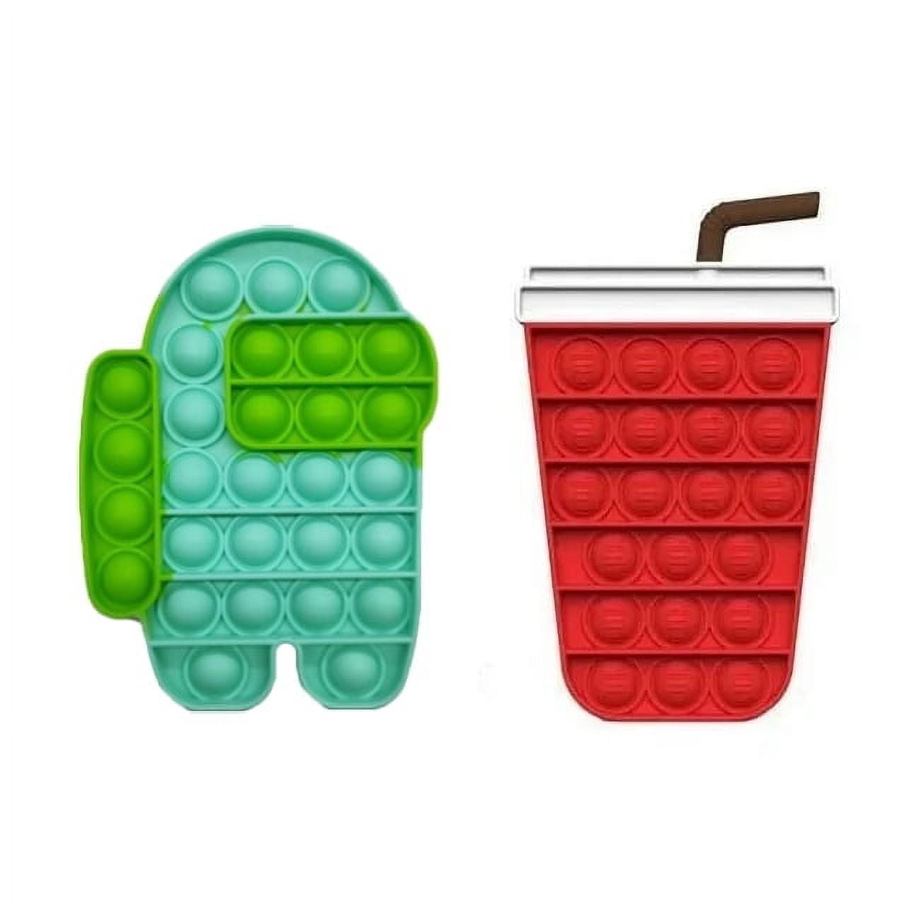 Push Bubble Fidget Toys, Pop Bubble Fidget Sensory Toy for Kids and ...